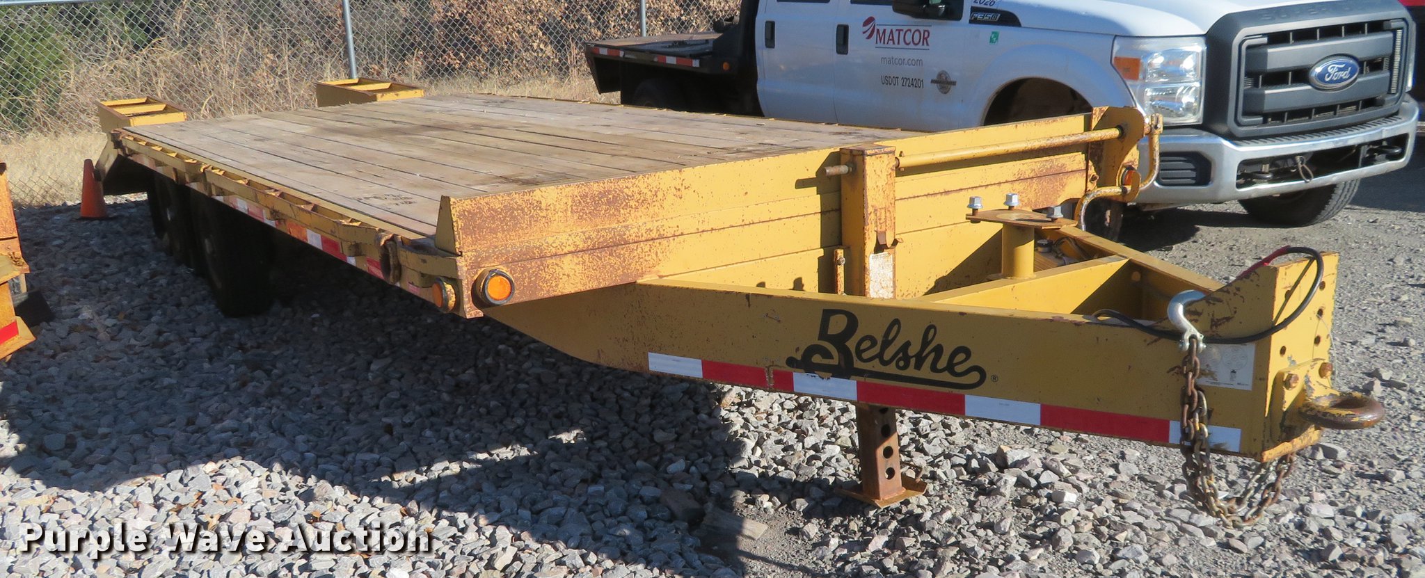 2013 Belshe FB9T equipment trailer in Guthrie, OK | Item DE6572 sold ...