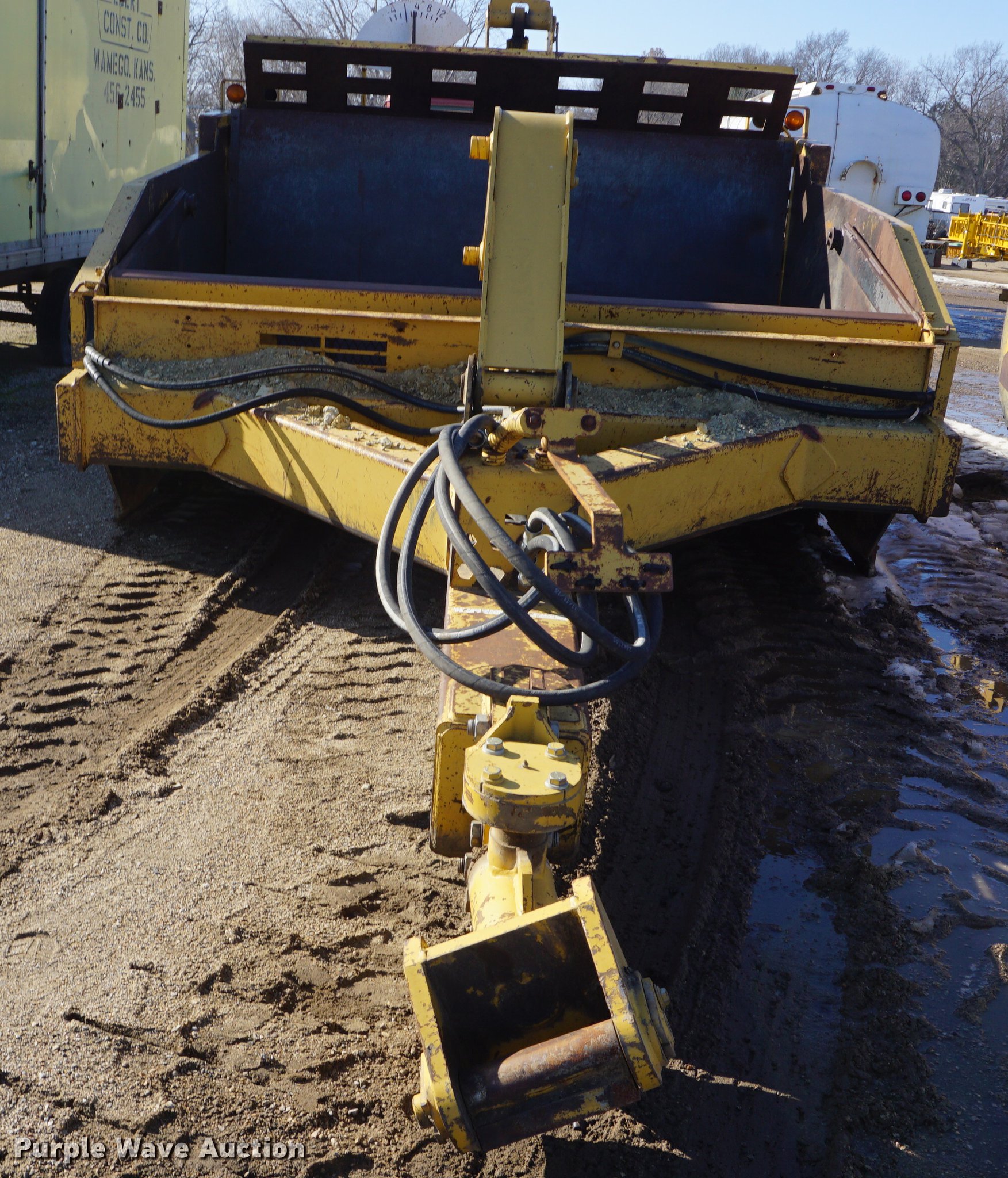 Icon 15U conventional scraper in Wamego, KS | Item DF1657 sold | Purple ...