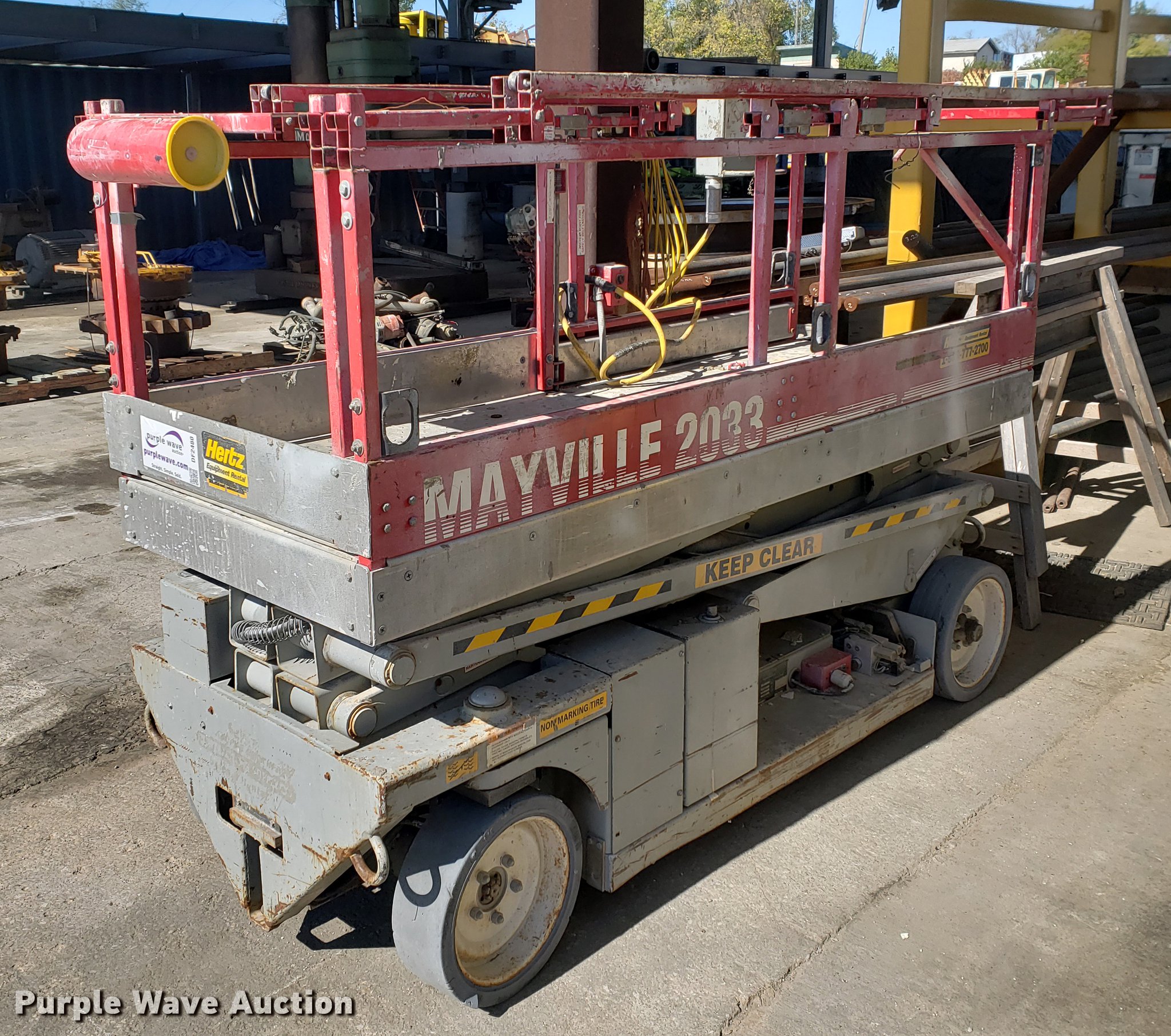 1997 Mayville 2033 scissor lift in Liberty, MO | Item DF2480 sold ...