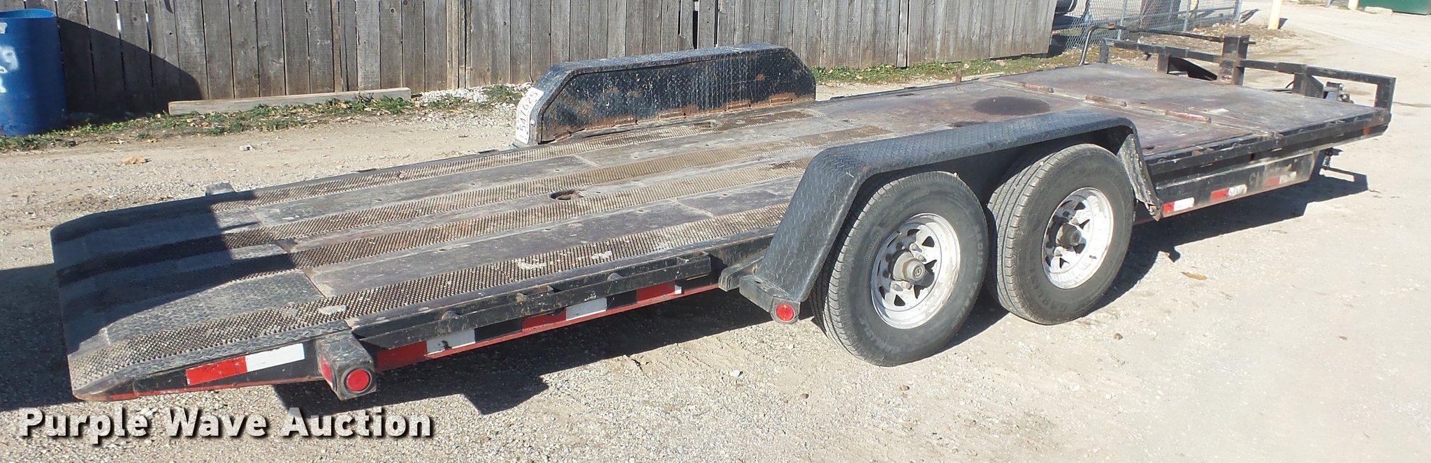 2007 PJ tilt deck equipment trailer in Halstead, KS | Item DG2814 sold ...