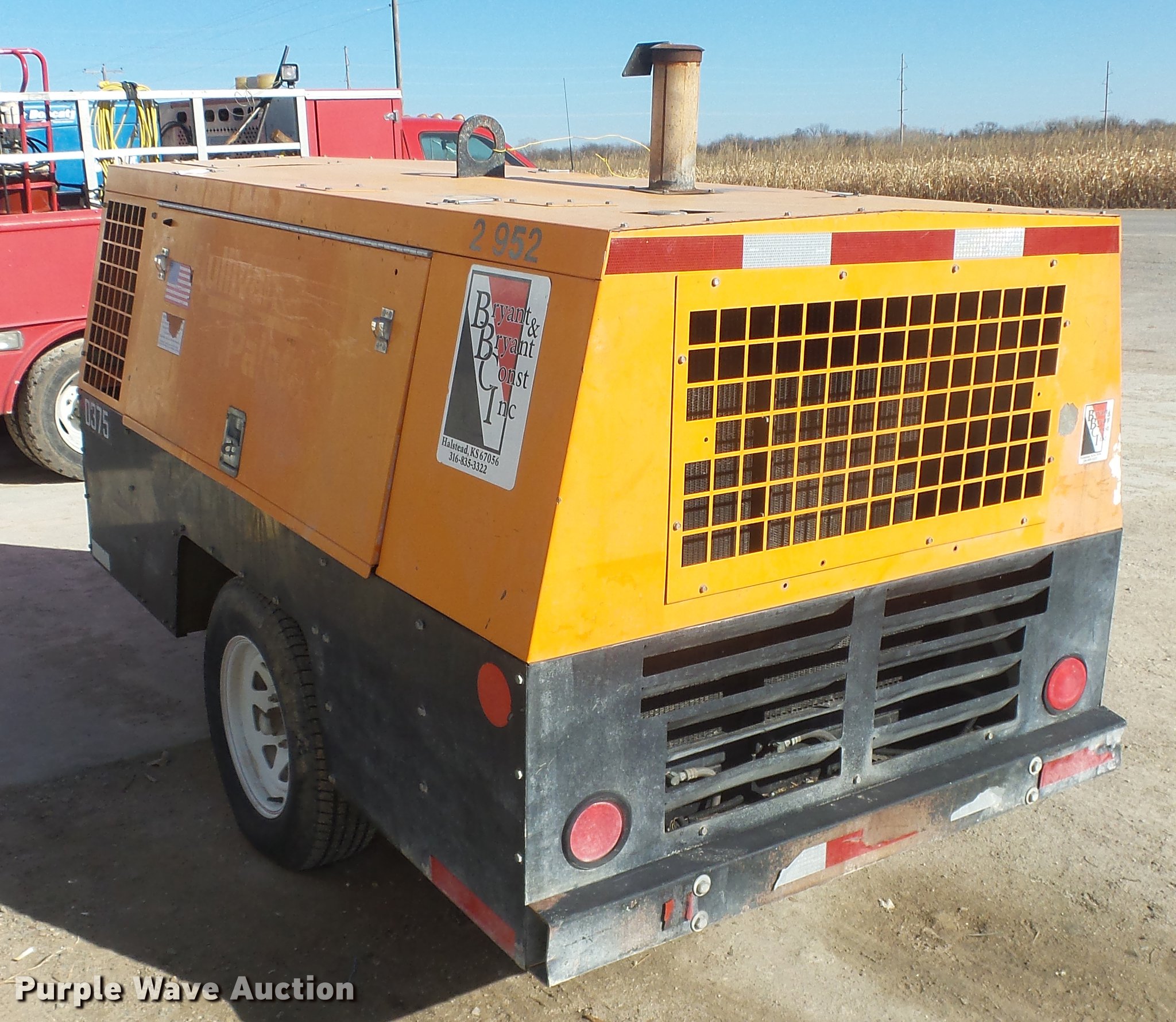 Sullivan Palatek D375 air compressor in Halstead, KS | Item DG2817 sold ...