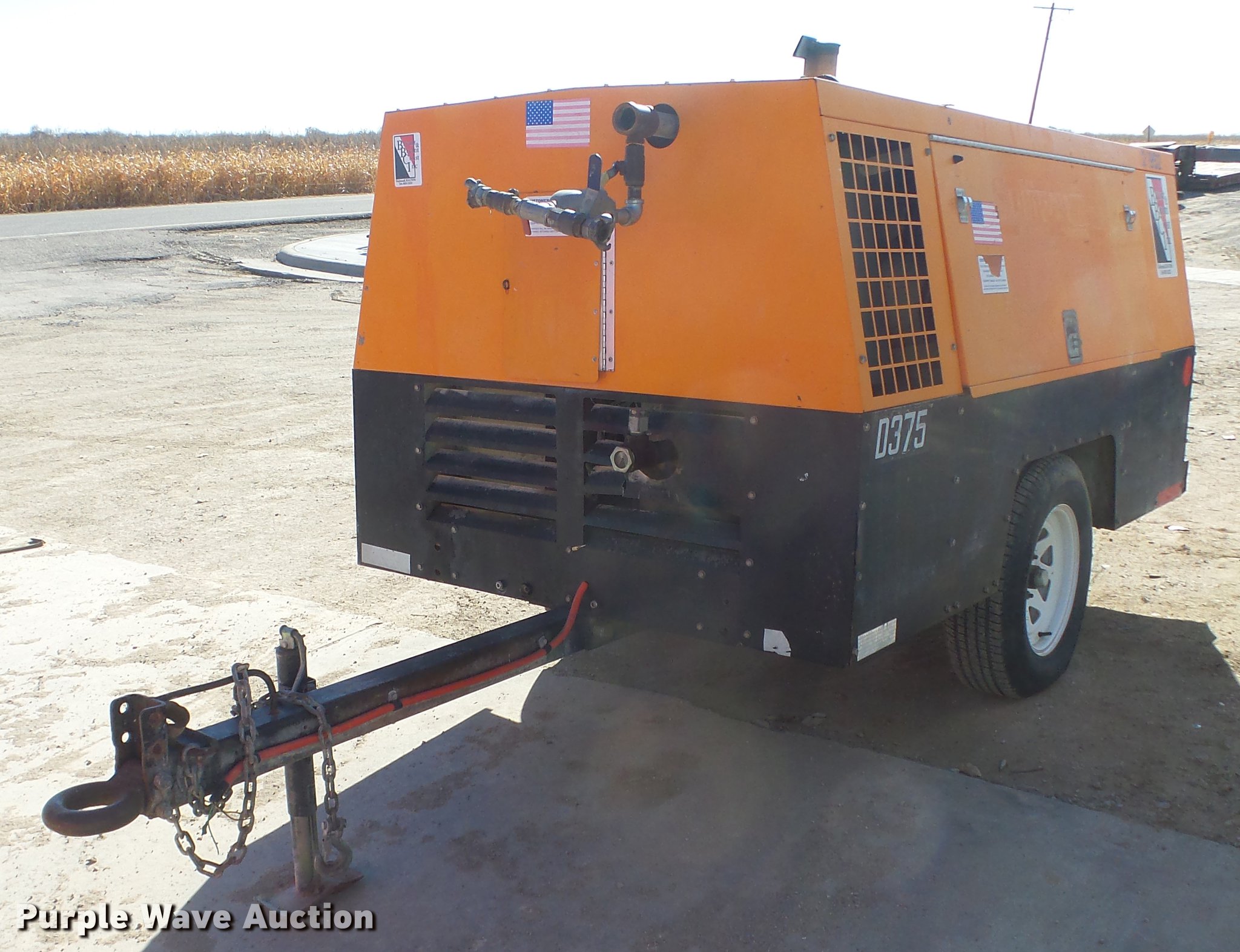 Sullivan Palatek D375 air compressor in Halstead, KS | Item DG2817 sold ...
