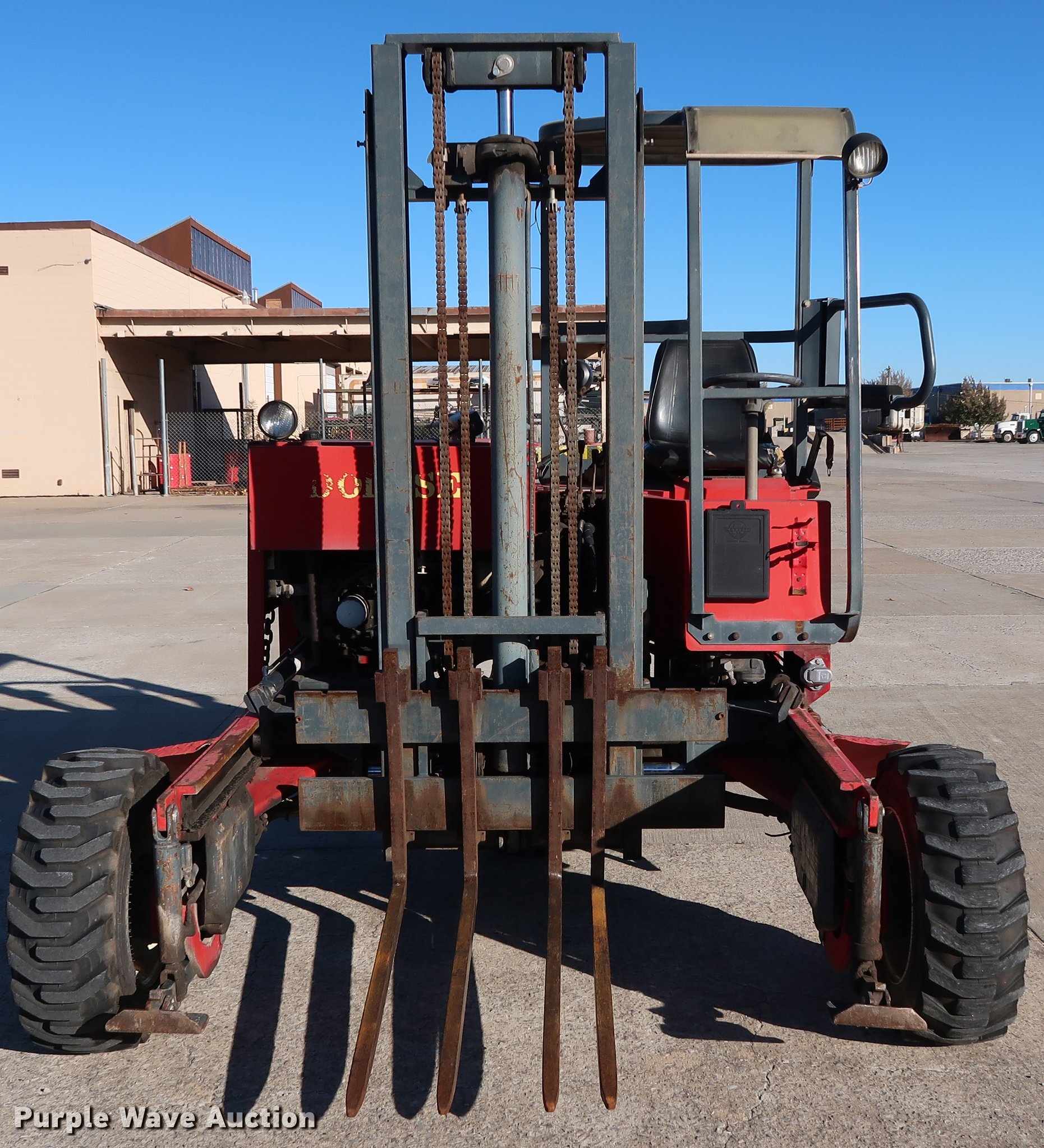 1998 Moffett M5000 piggyback forklift in Oklahoma City, OK | Item ...