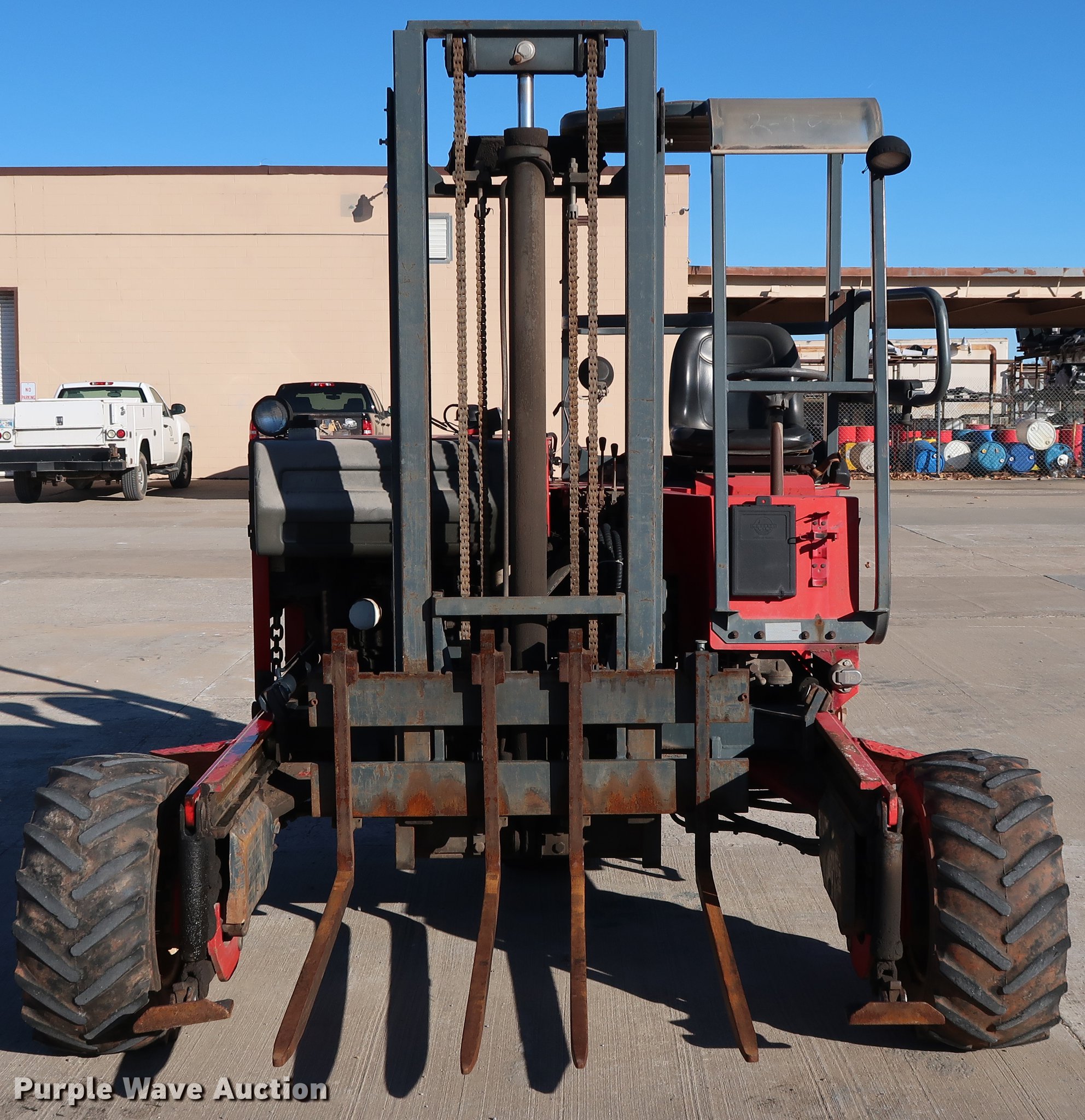 1998 Moffett M5000 piggyback forklift in Oklahoma City, OK | Item ...