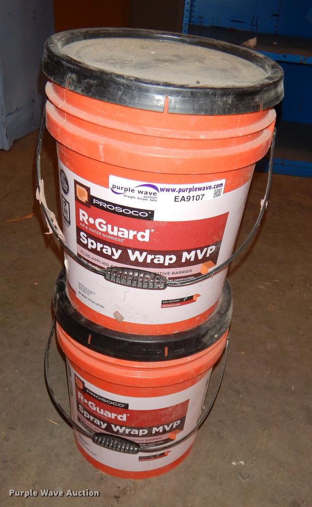 (2) 57 lbs buckets of R-Guard spray wrap MVP in Holton, KS | Item ...