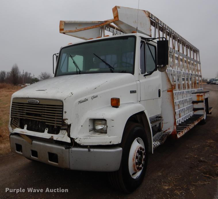 1997 Freightliner FL70 glass delivery truck in Collinsville, OK | Item ...
