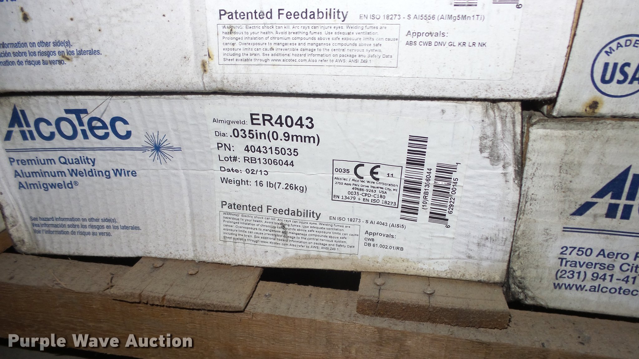 (20) boxes of AlcoTec aluminum welding wire in Wichita, KS | Item ...