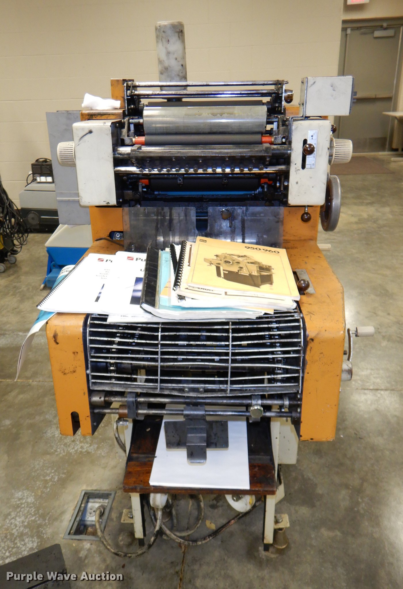 Itek 960 offset duplicator press in Kansas City, KS | Item EA9119 sold ...