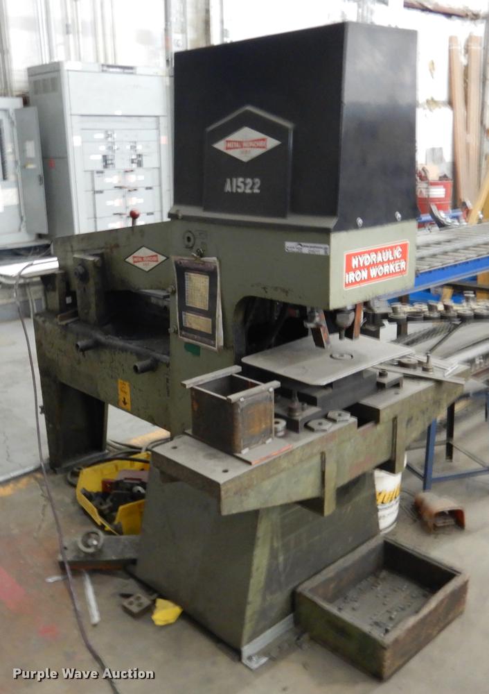 Metal Muncher MM61E iron worker in Kansas City, MO | Item DY9777 sold ...