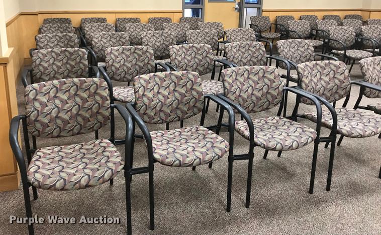 (58) inter-locking chairs in Lawrence, KS | Item G1511 sold | Purple Wave