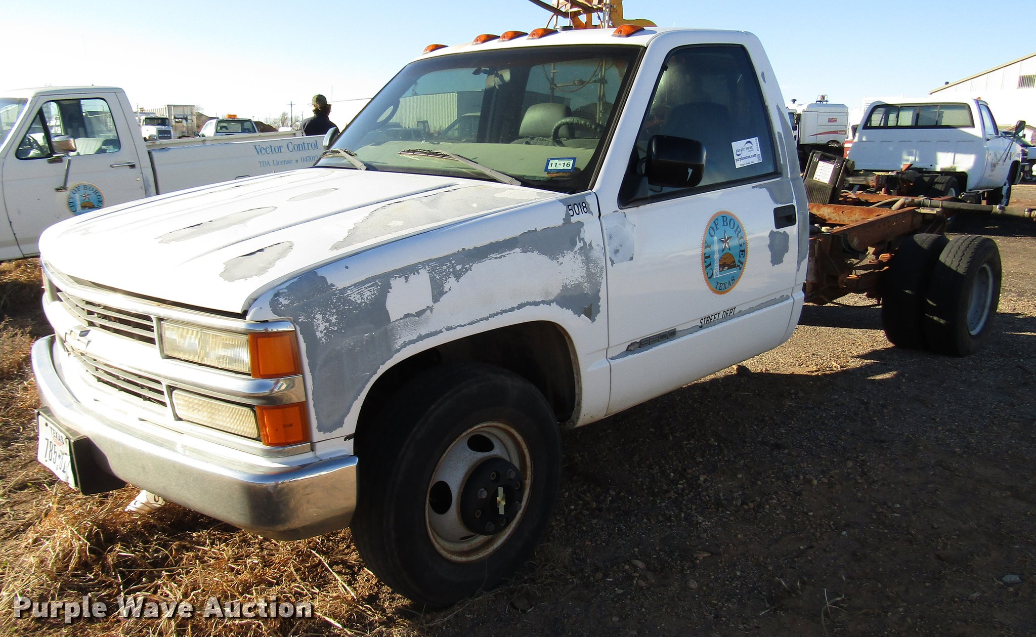 2000 Chevrolet 3500 pickup truck cab and chassis in Borger, TX | Item ...