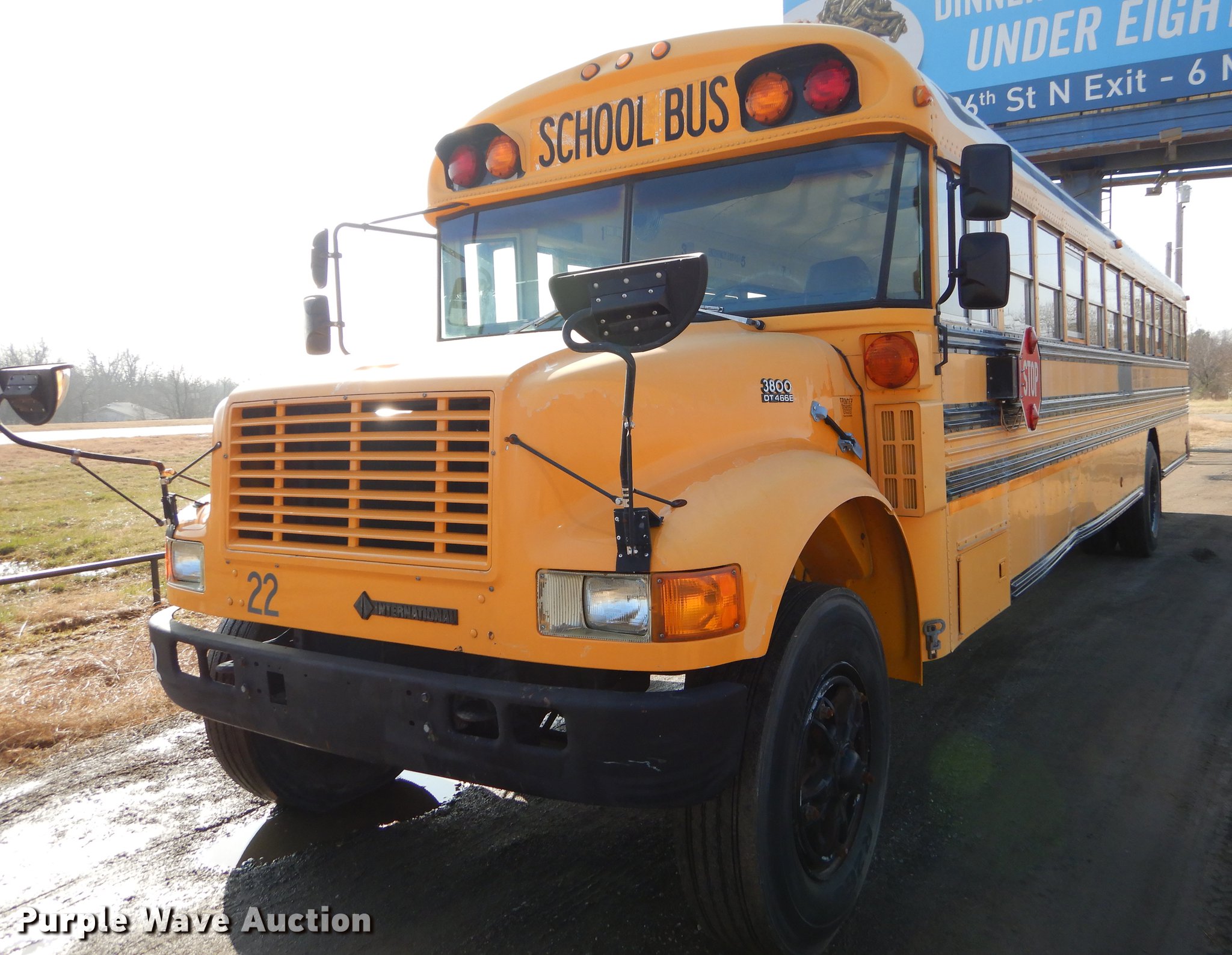 1997 International 3800 school bus in Collinsville, OK | Item ER9442 ...