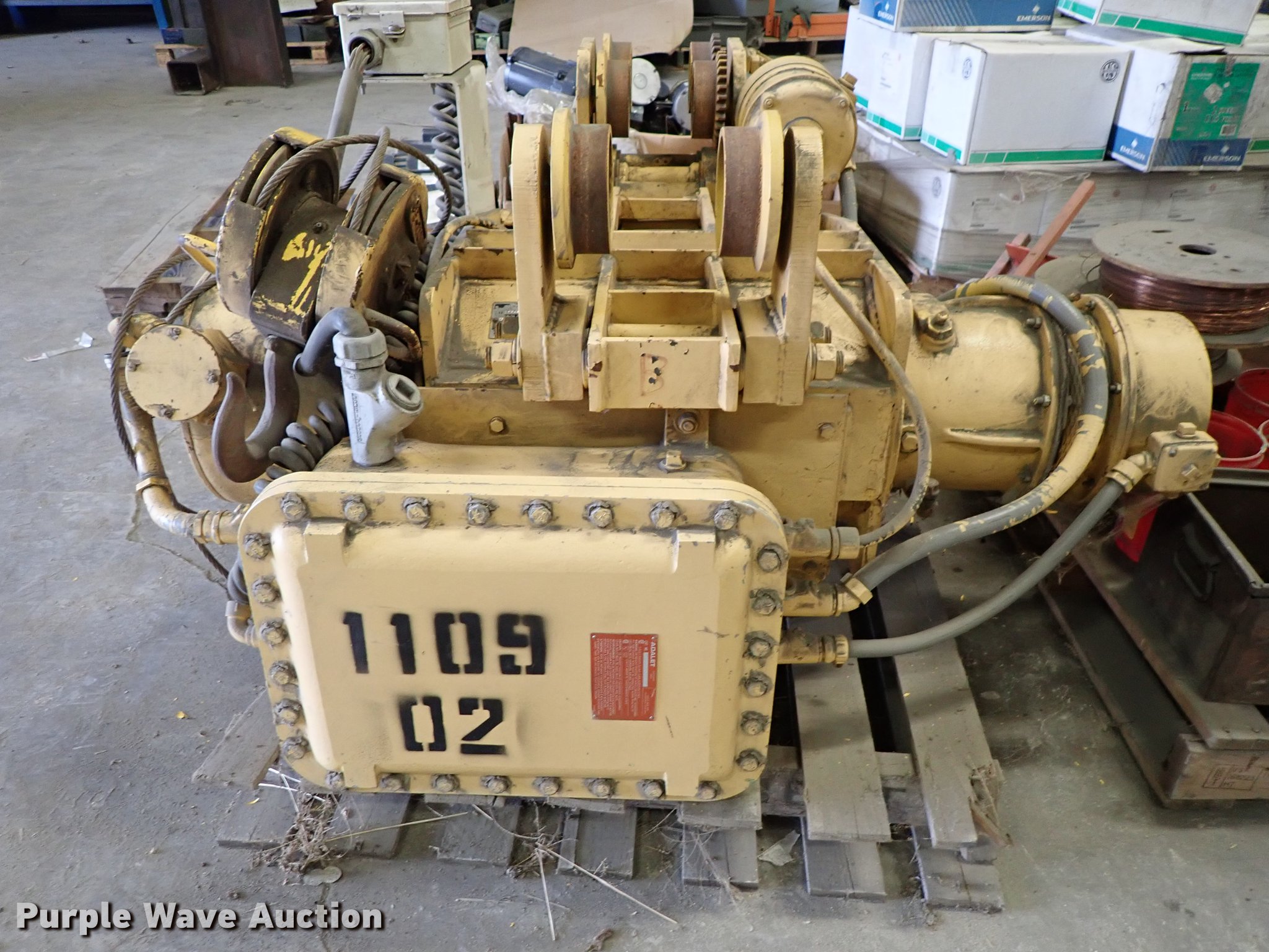 Shepard Niles overhead hoist in Halstead, KS | Item FH9522 sold ...
