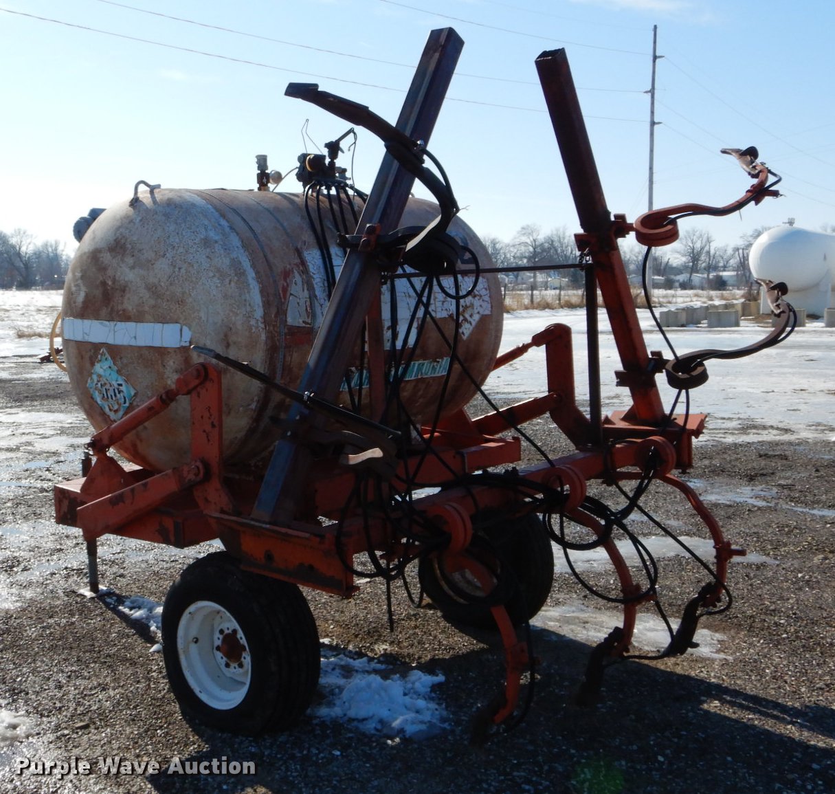1971 Chemi-trol anhydrous ammonia toolbar in Laddonia, MO | Item DE5995 ...