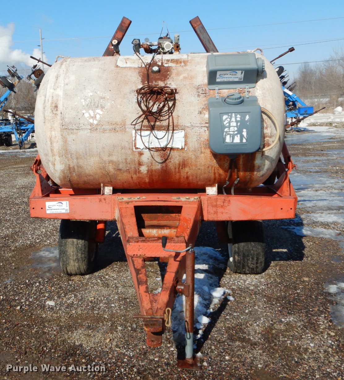 1971 Chemi-trol anhydrous ammonia toolbar in Laddonia, MO | Item DE5995 ...