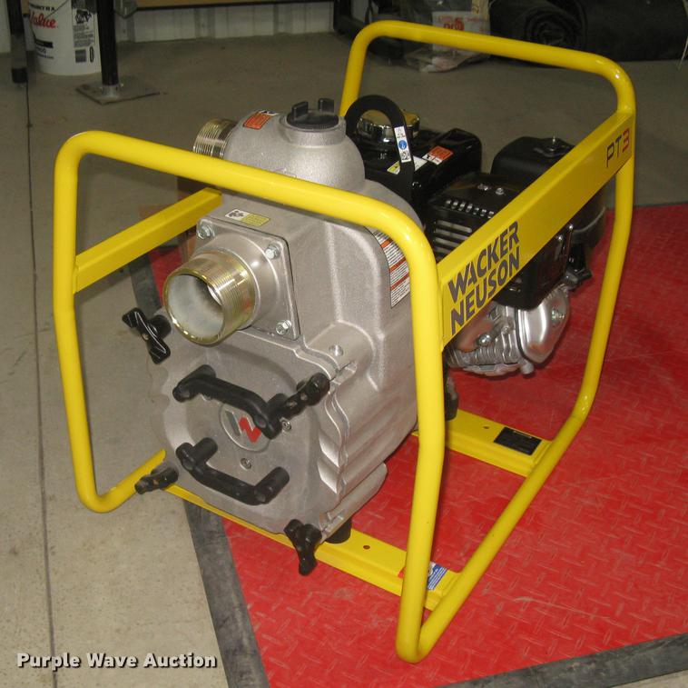 2018 Wacker Neuson PT3 pump in Wichita, KS | Item DQ9668 sold | Purple Wave