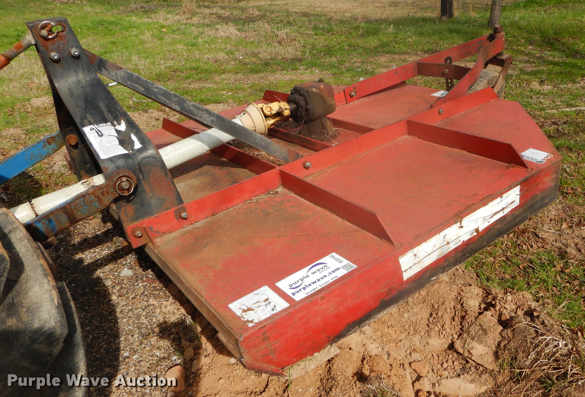 Howse rotary mower in Gilmer, TX | Item DC0192 sold | Purple Wave