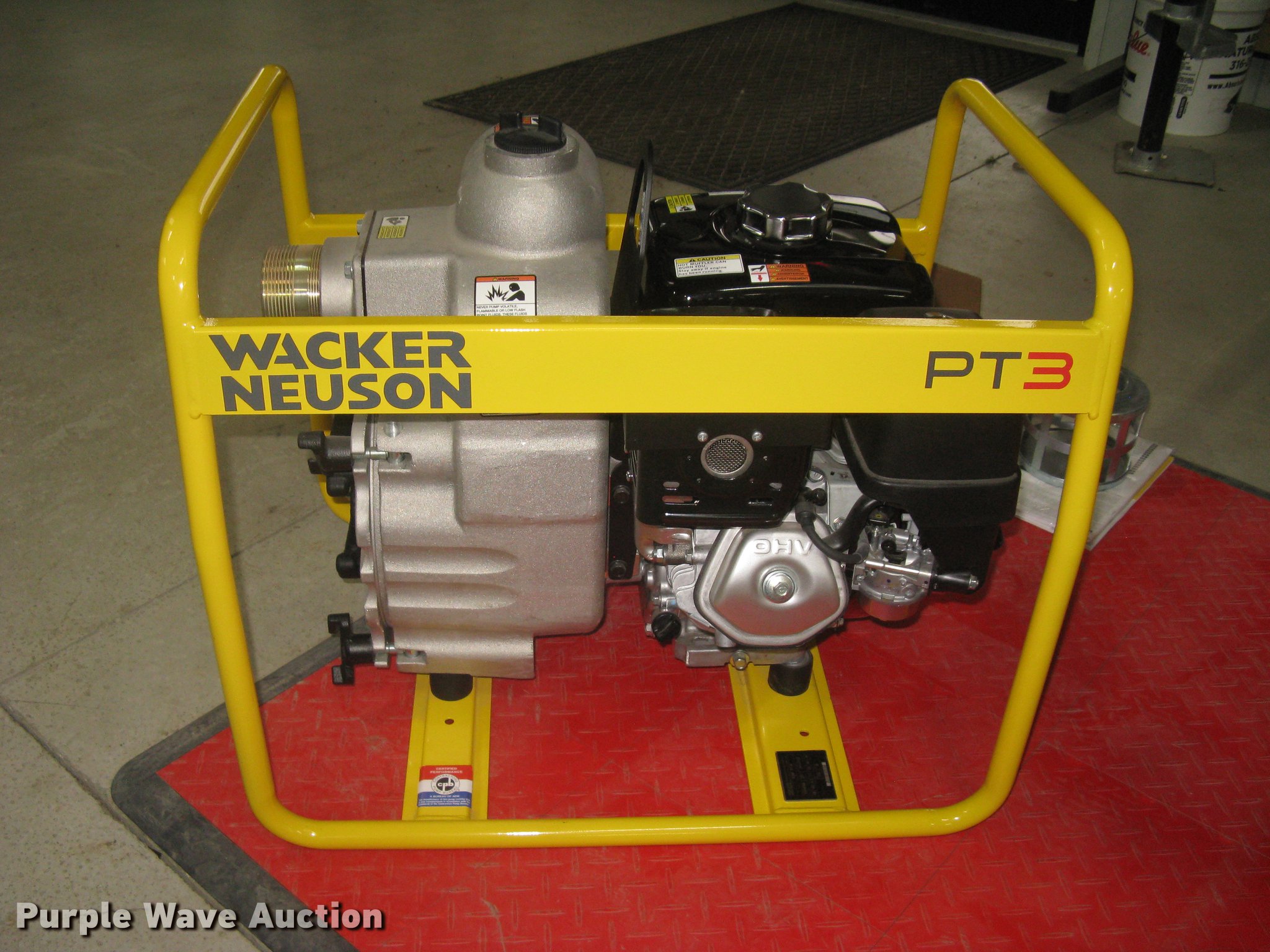 2018 Wacker Neuson PT3 pump in Wichita, KS | Item DQ9668 sold | Purple Wave