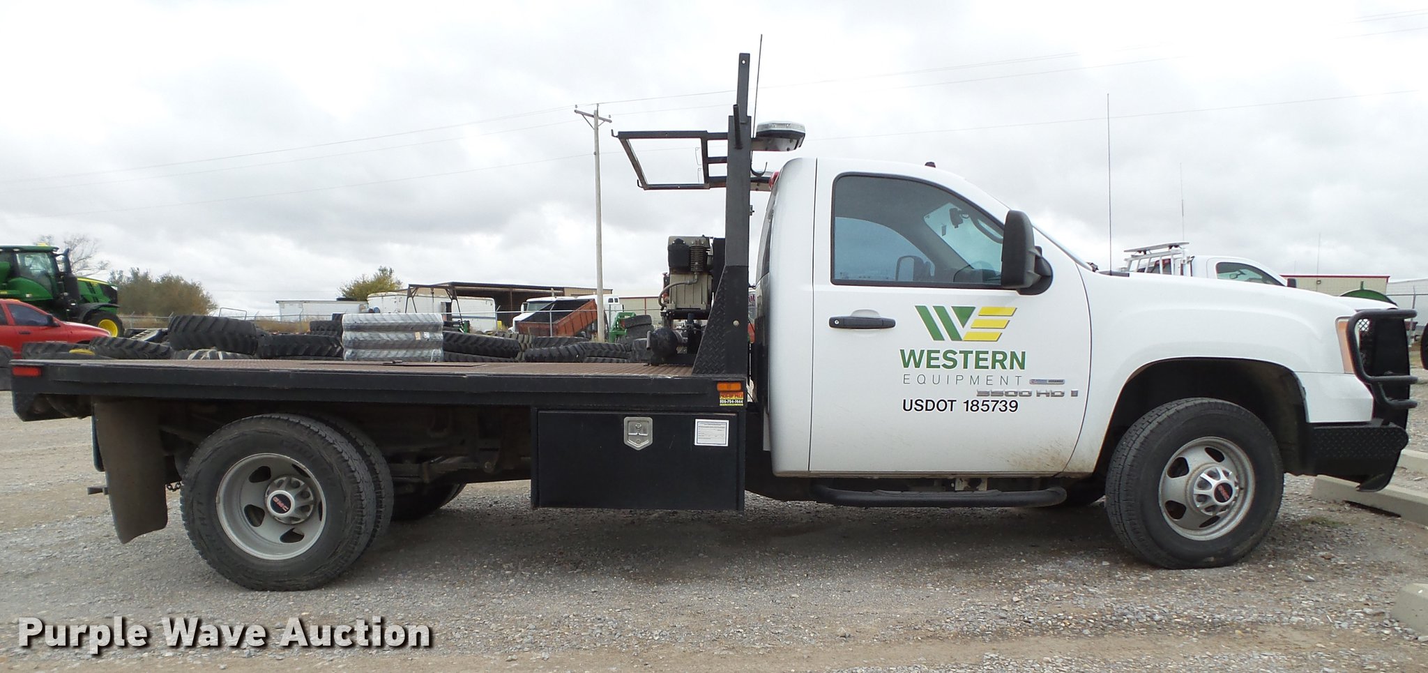2008 GMC Sierra 3500HD flatbed pickup truck in Amarillo , TX | Item ...