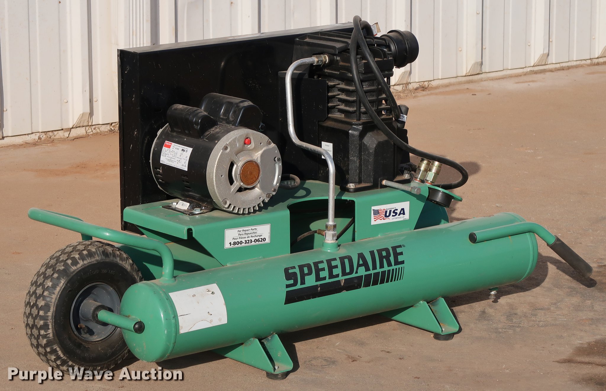 2016 Speedaire 4B222F air compressor in Hennessey, OK | Item FI9769 ...