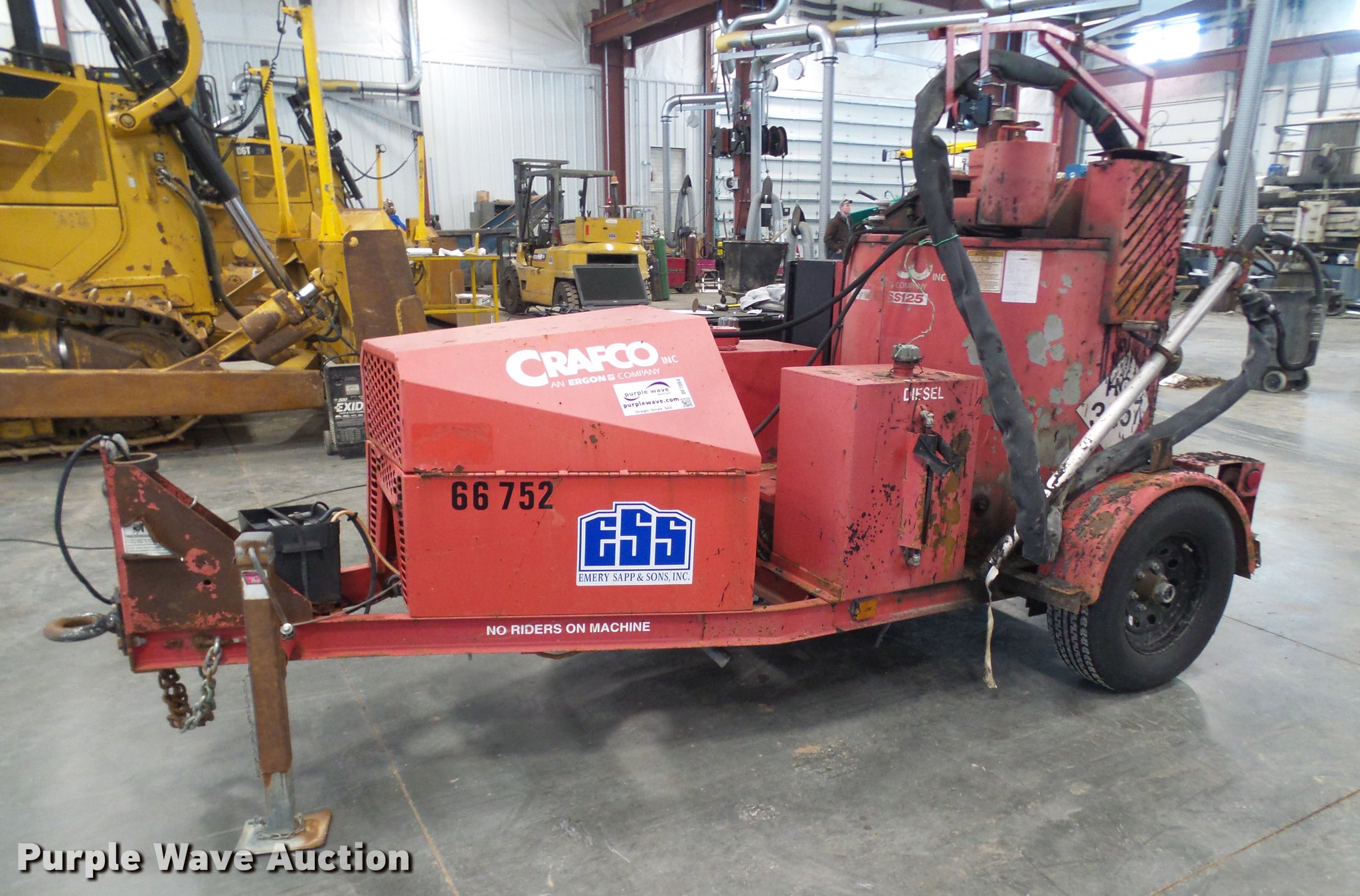 2007 Crafco SS125 crack sealer in Columbia, MO | Item DF7084 sold ...