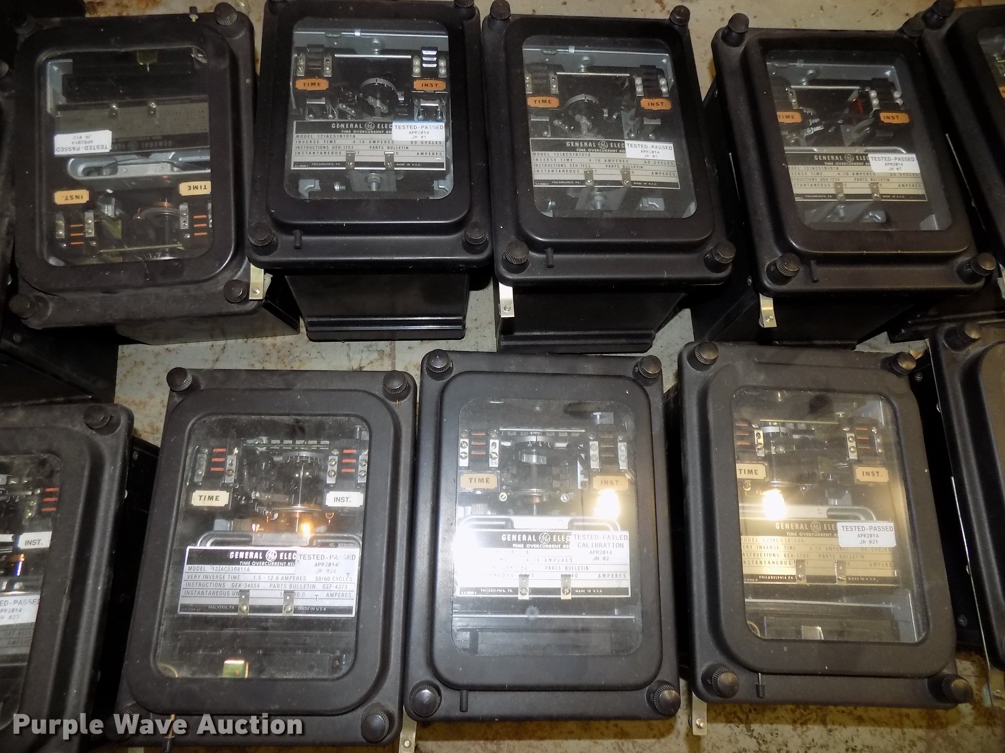 (20) GE substation protective over current relays in Lincoln, NE | Item ...