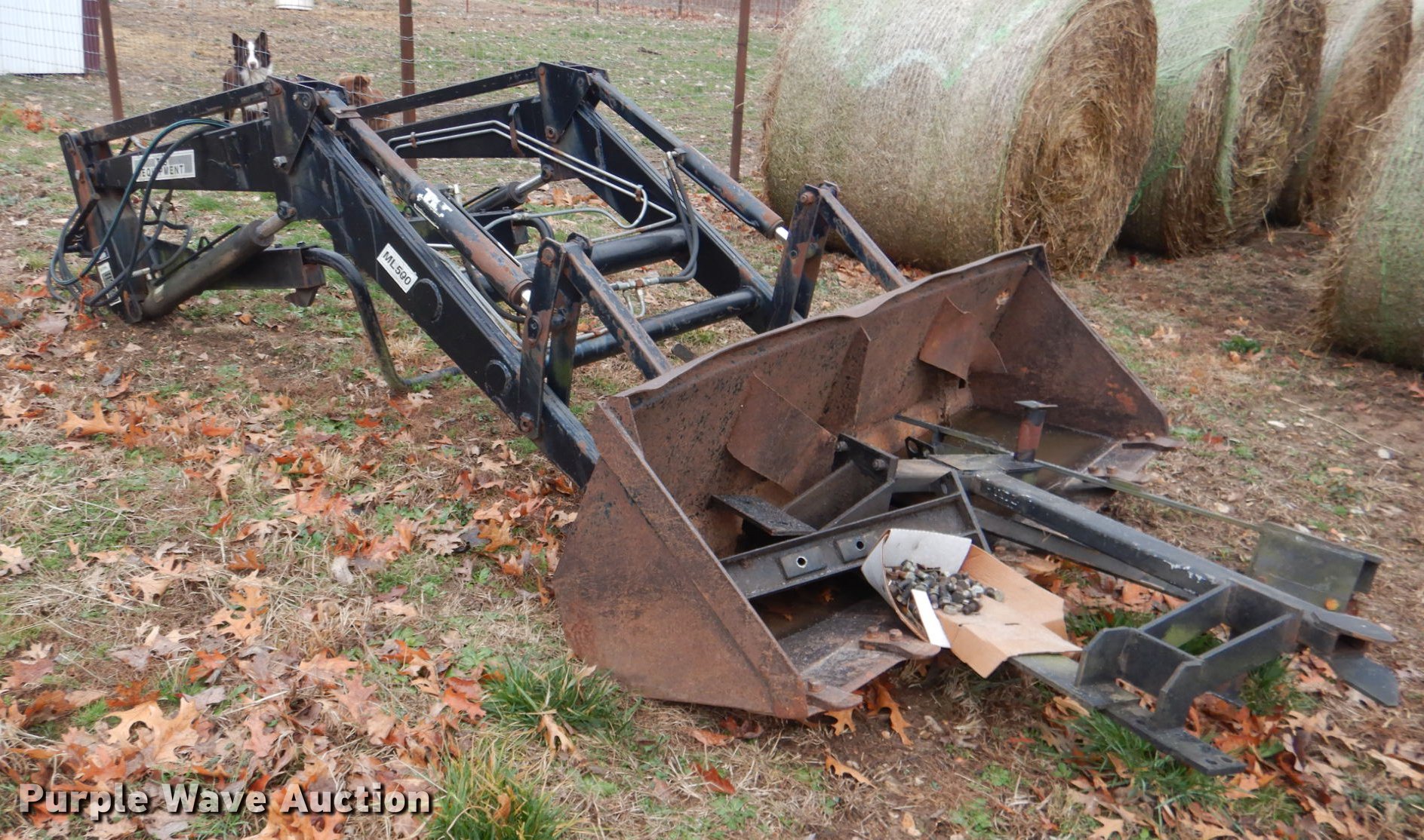 Memo ML500 loader in Stilwell, OK | Item BE9298 sold | Purple Wave
