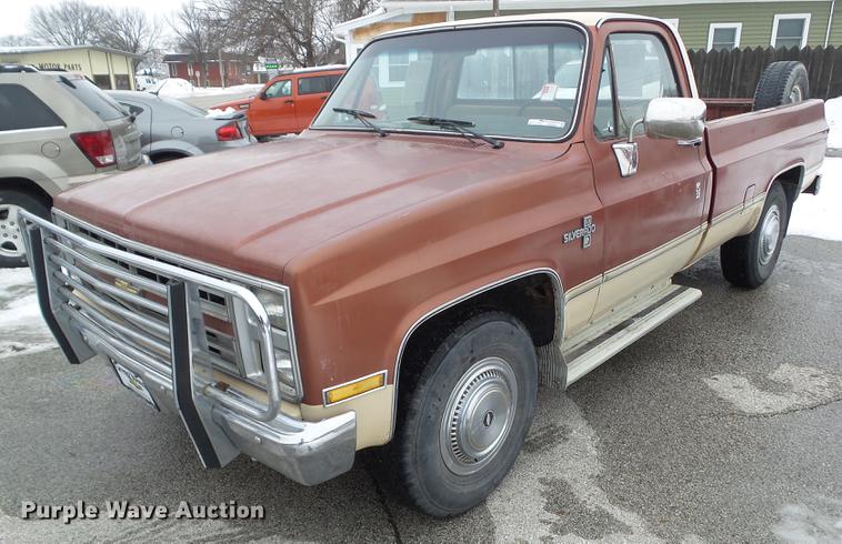 1986 Chevrolet C20 Custom Deluxe pickup truck in Perry, IA | Item ...