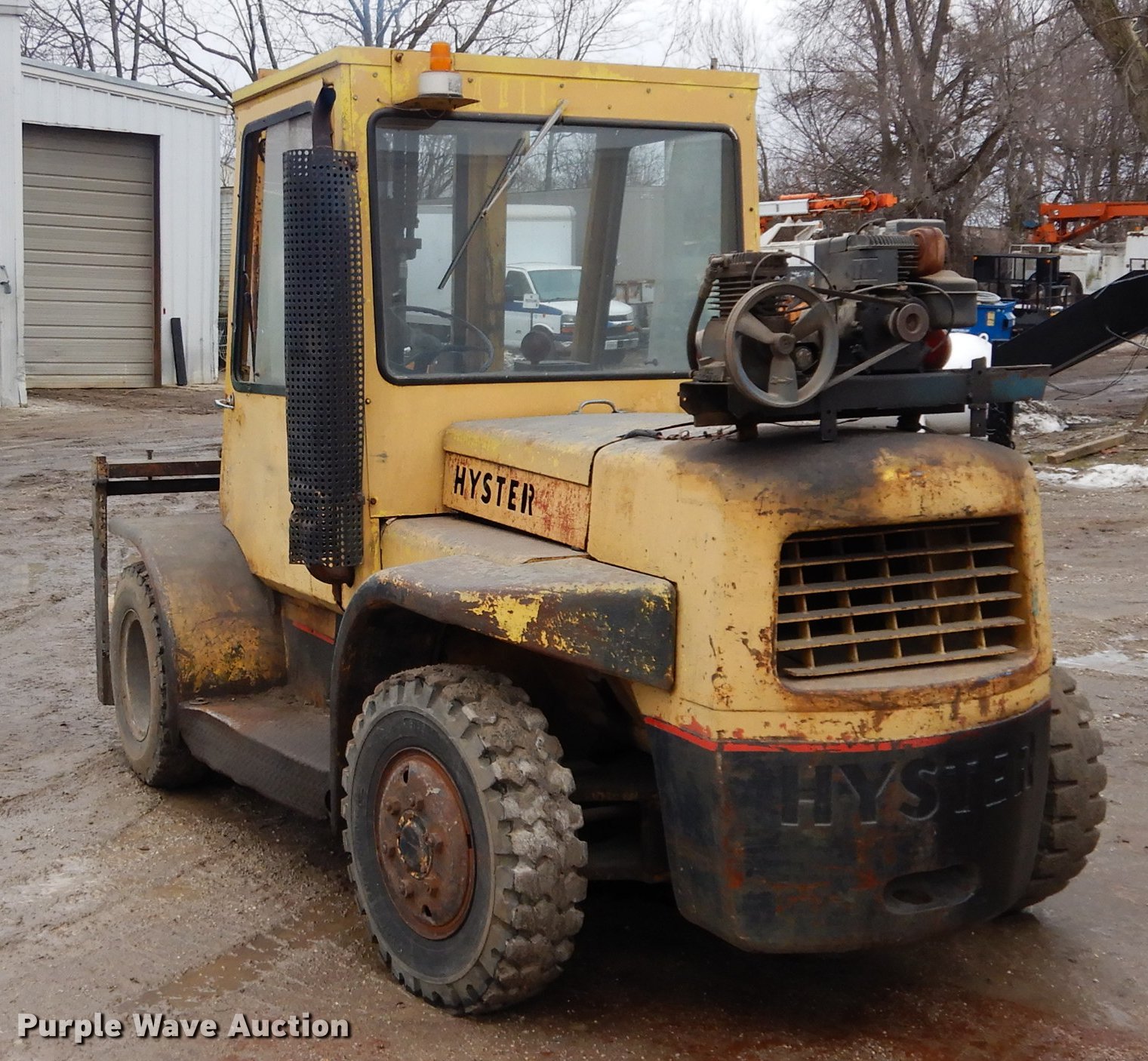 Hyster H150P forklift in Bloomington, IL | Item DC8742 sold | Purple Wave