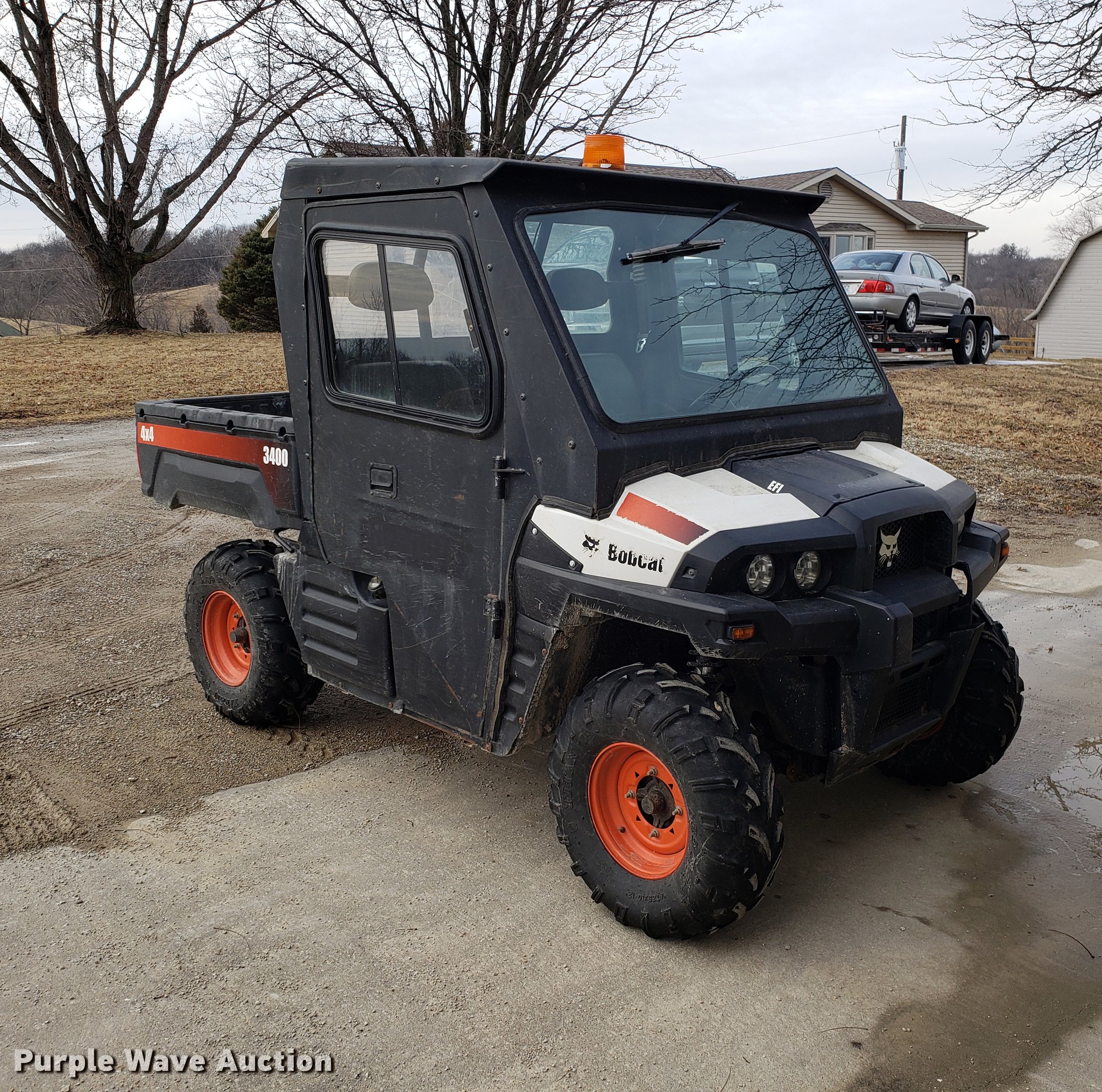 2013 Bobcat 3400 UTV in Agency, MO | Item DD3963 sold | Purple Wave