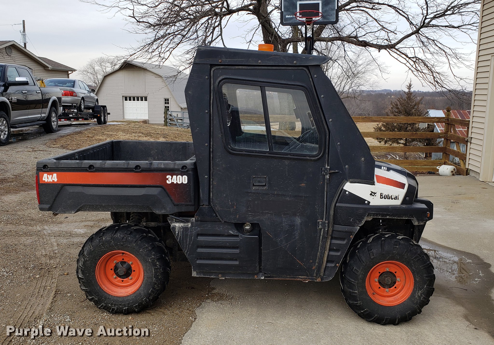 2013 Bobcat 3400 UTV in Agency, MO | Item DD3963 sold | Purple Wave