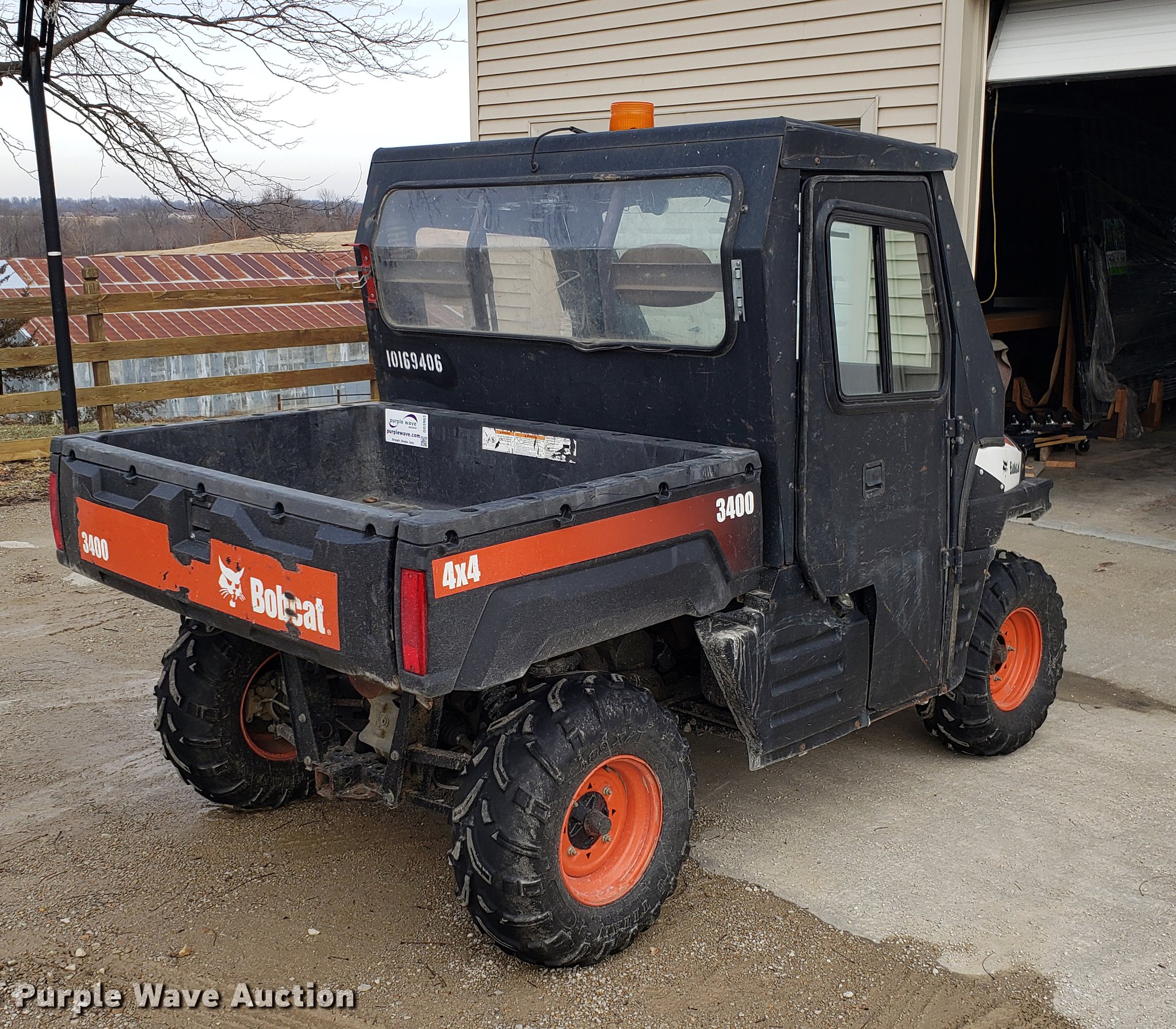 2013 Bobcat 3400 UTV in Agency, MO | Item DD3963 sold | Purple Wave
