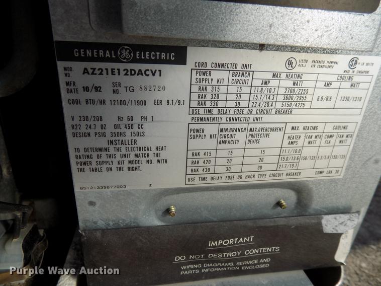 Air conditioners in El Dorado, KS | Item FG9014 sold | Purple Wave