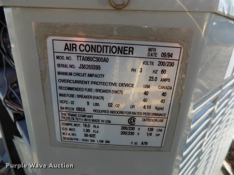 Air conditioners in El Dorado, KS | Item FG9014 sold | Purple Wave