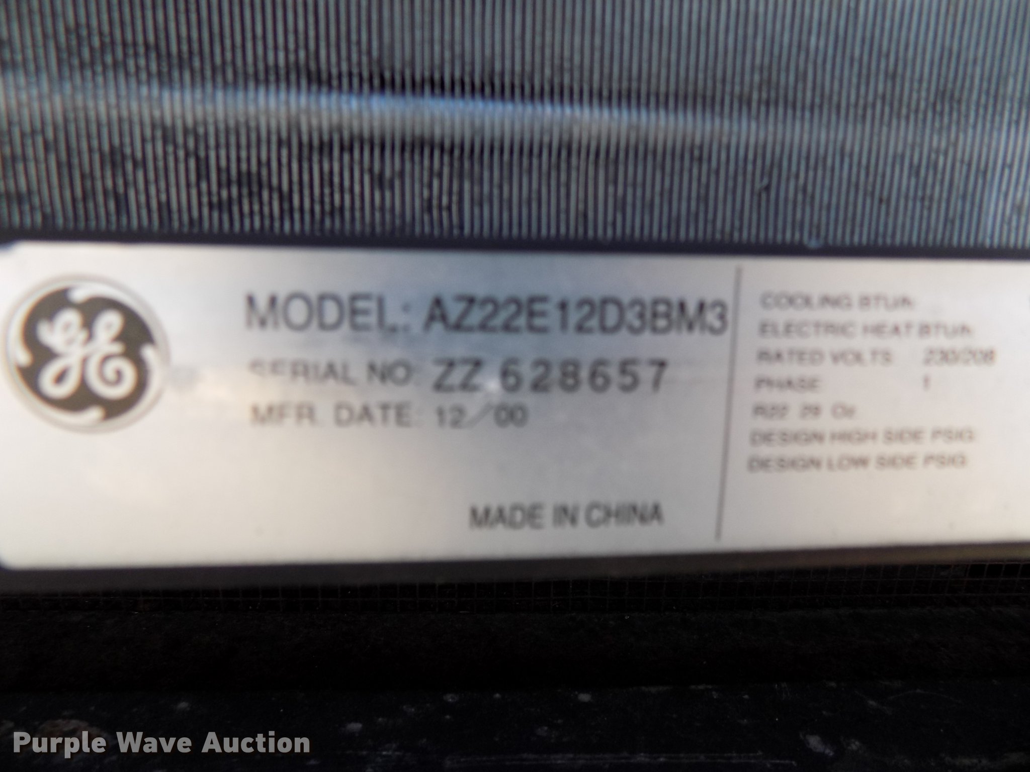 Air conditioners in El Dorado, KS | Item FG9014 sold | Purple Wave