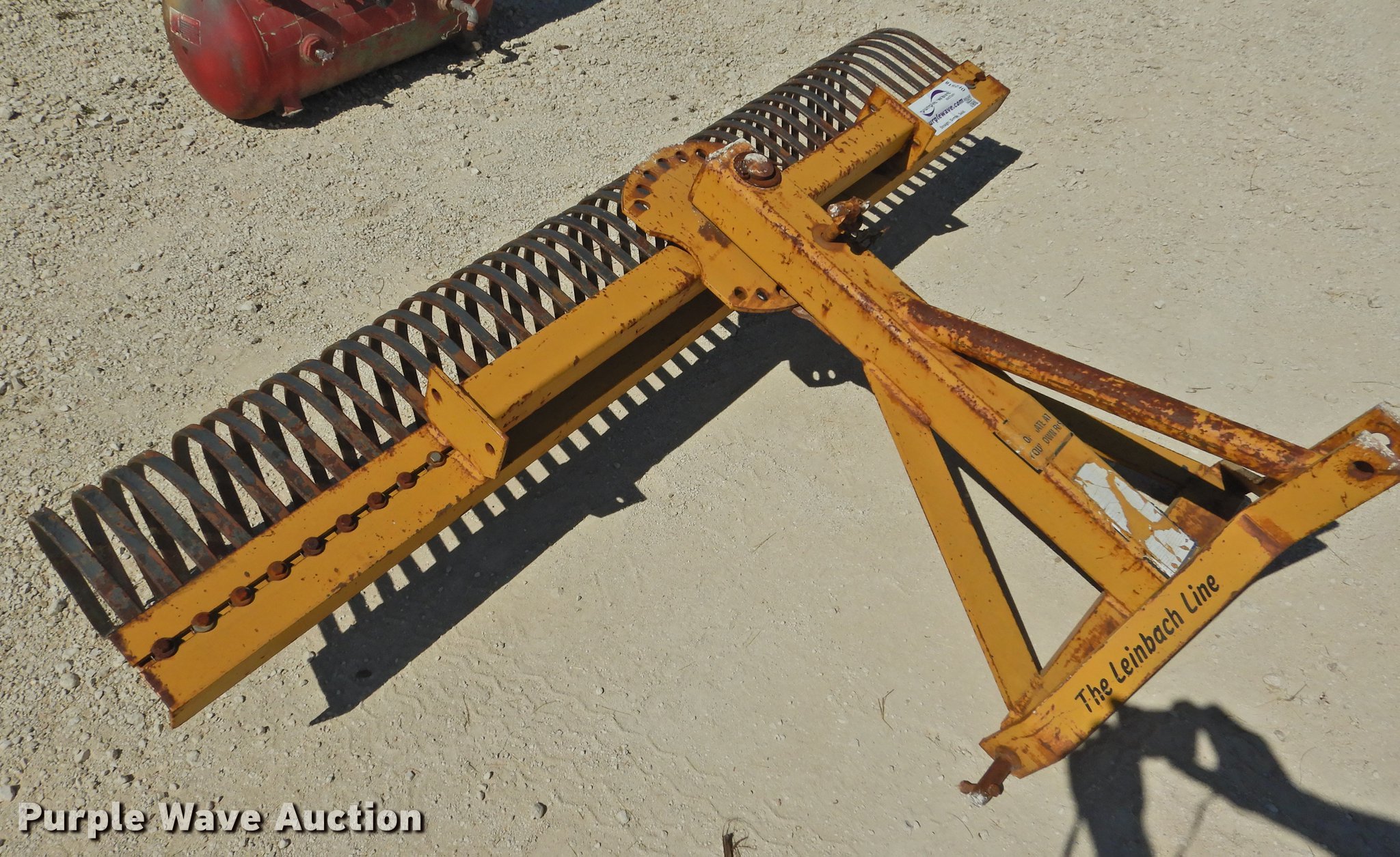 Leinbach landscape rake in Lampasas, TX | Item DF2518 sold | Purple Wave