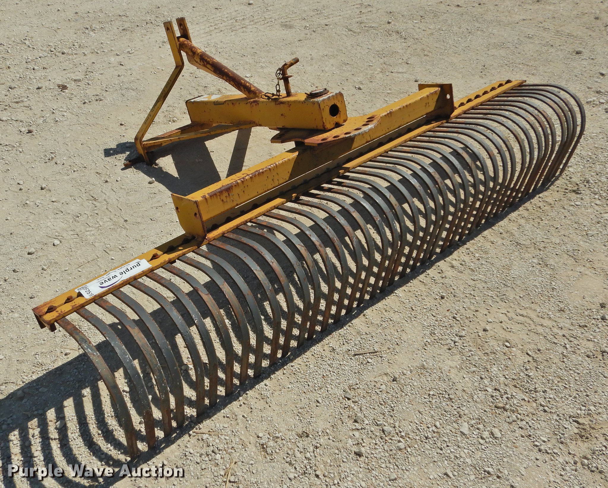 Leinbach landscape rake in Lampasas, TX | Item DF2518 sold | Purple Wave