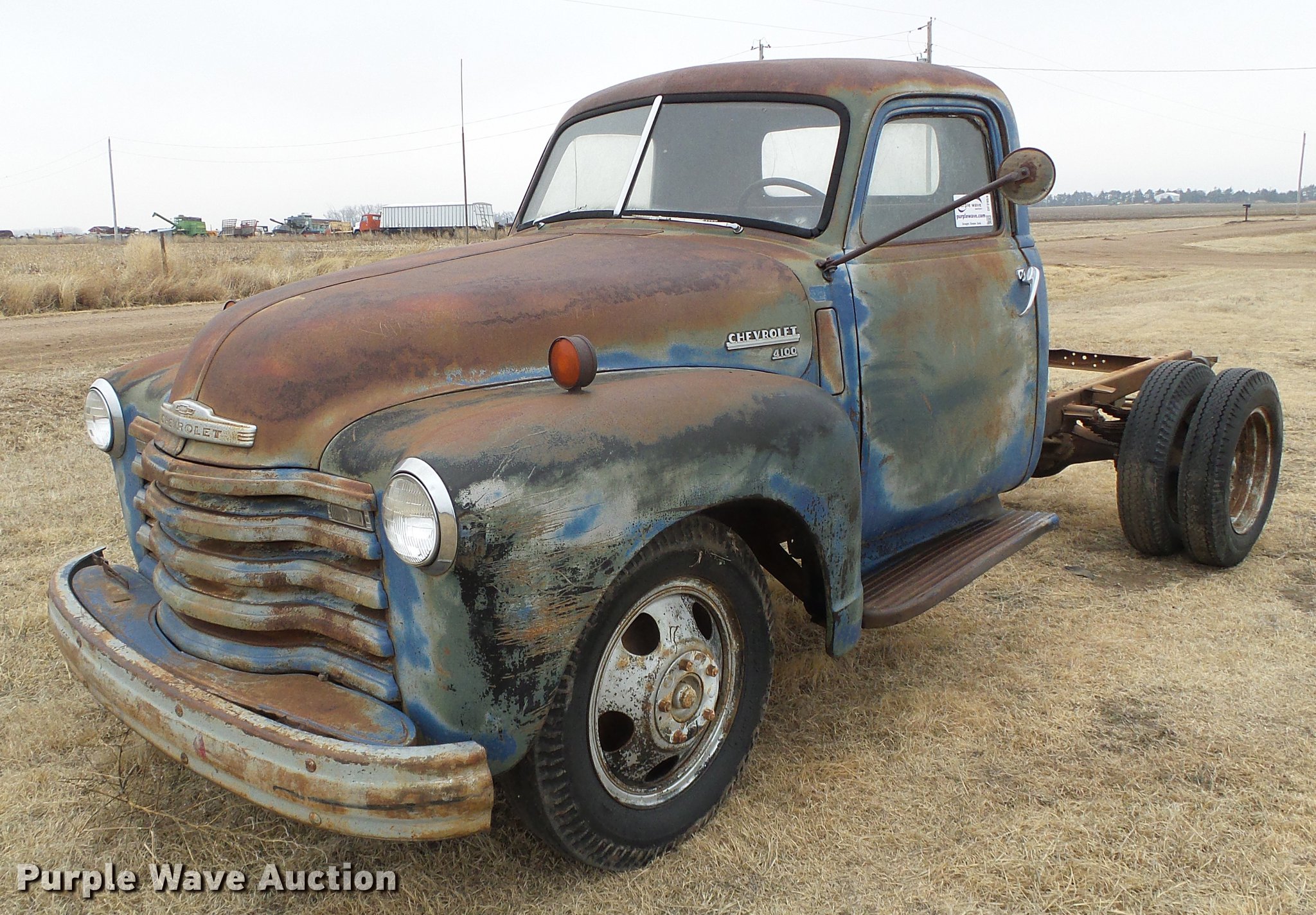 1949 Chevrolet 4100 pickup truck in Spearville, KS | Item DF2959 sold ...