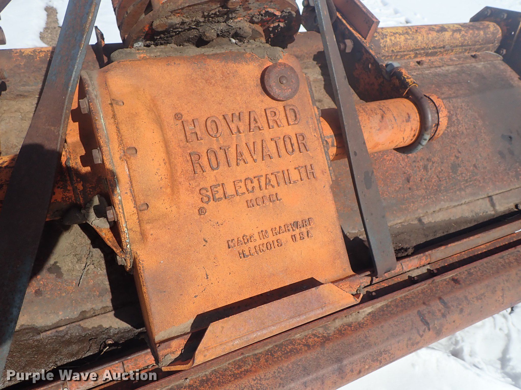 Howard Selectatilth Rotavator tiller in Kinsley, KS | Item FH9741 sold ...