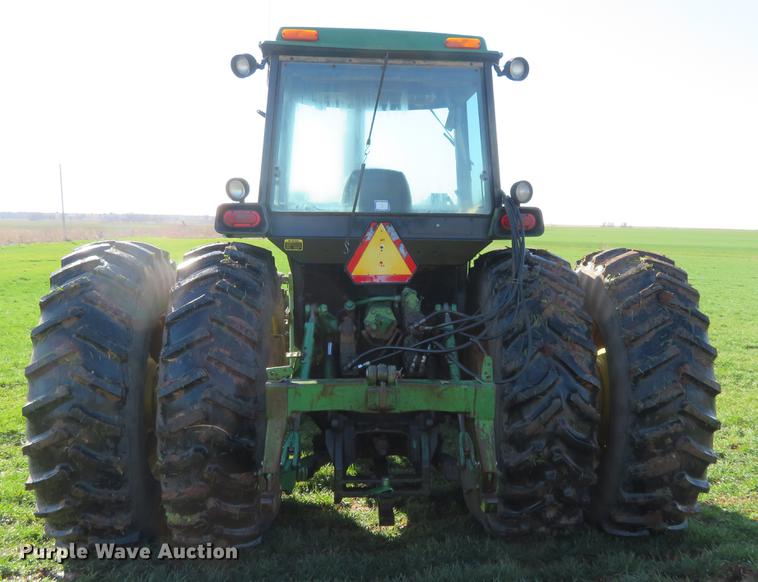 1983 John Deere 4850 tractor in Medford, OK | Item DE8810 sold | Purple ...