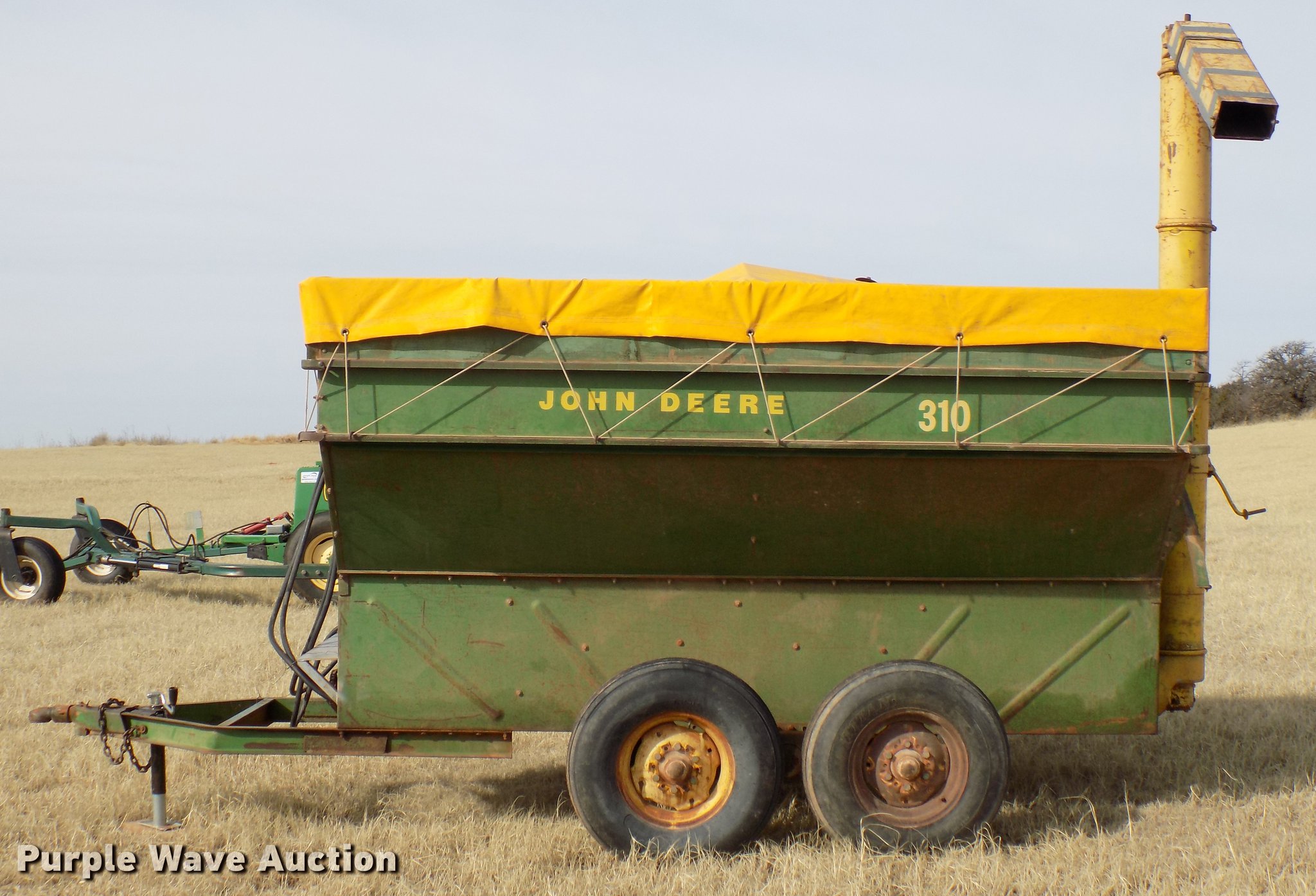 John Deere 310 grain cart in Gracemont, OK | Item DG3359 sold | Purple Wave