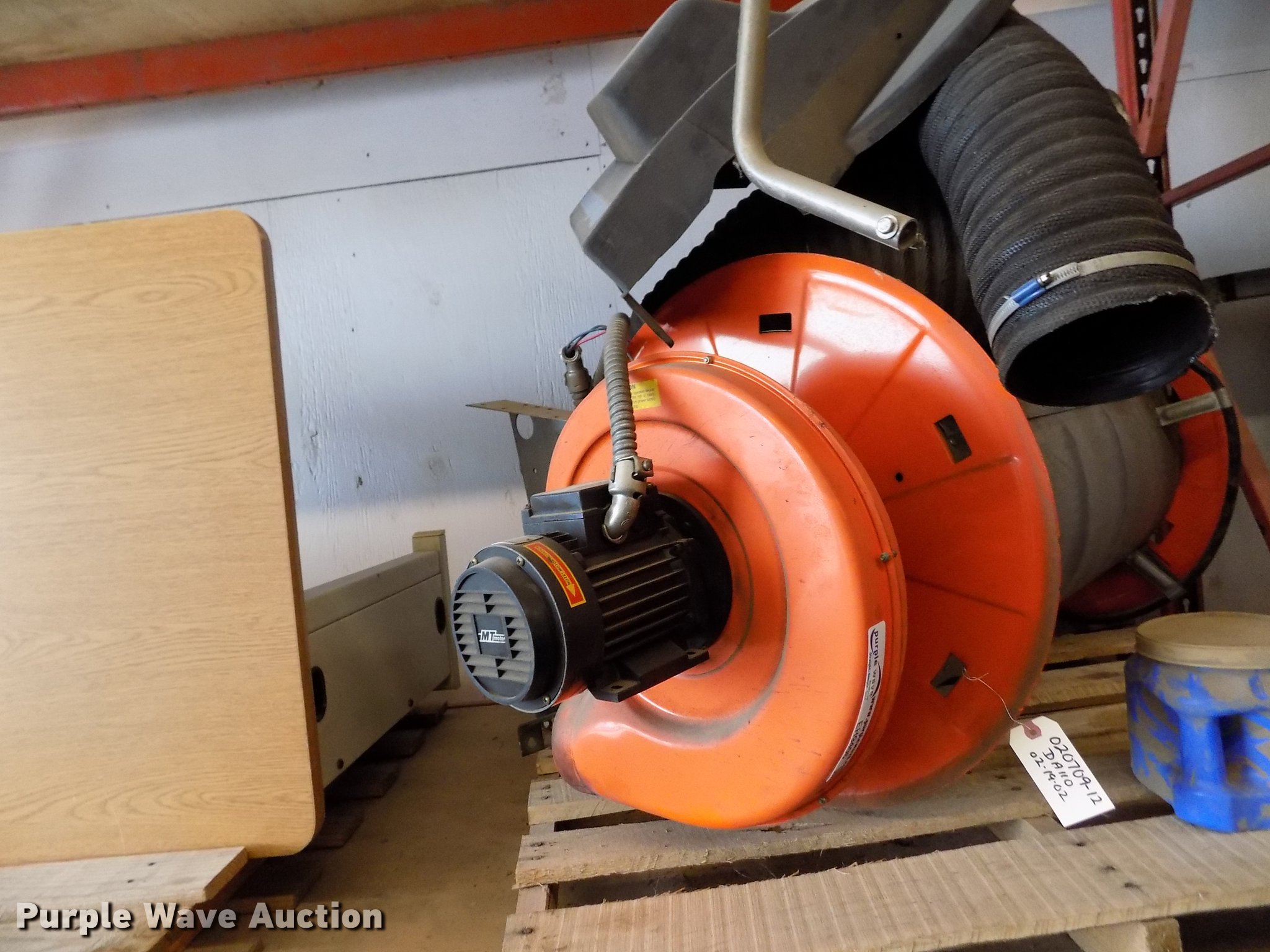 Nederman exhaust fan in Salina, KS | Item EH9406 sold | Purple Wave