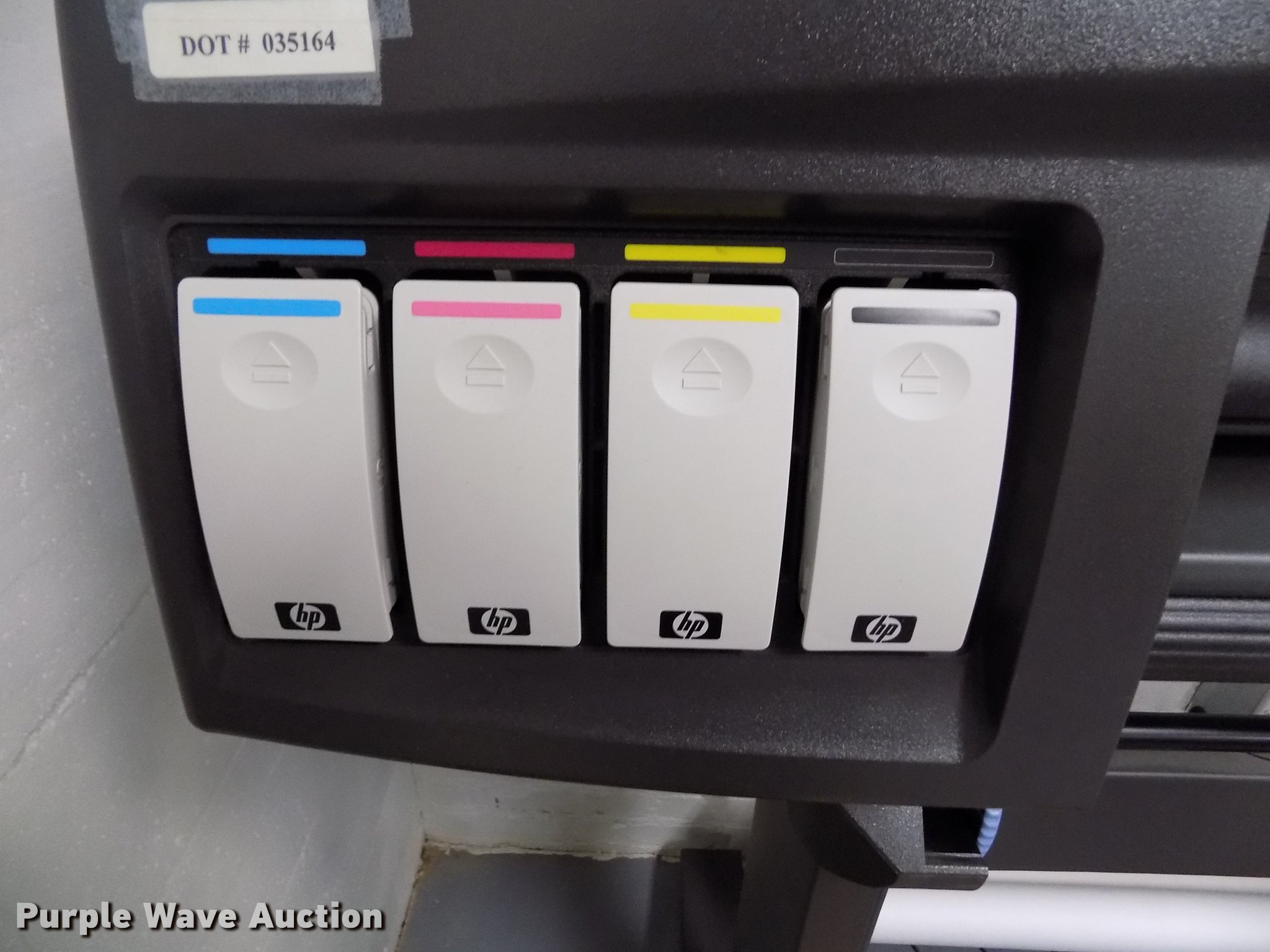 HP Designjet 1050C plotter in Norton, KS | Item EH9416 sold | Purple Wave