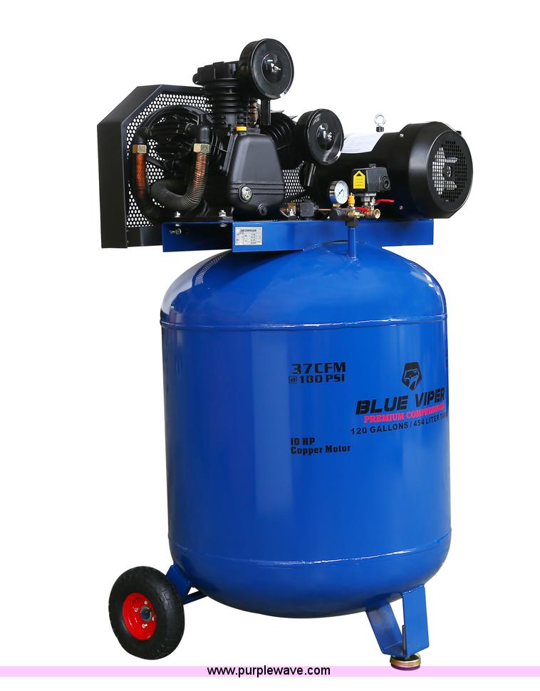 Blue Viper air compressor in Farmington, MN | Item G1592 sold | Purple Wave