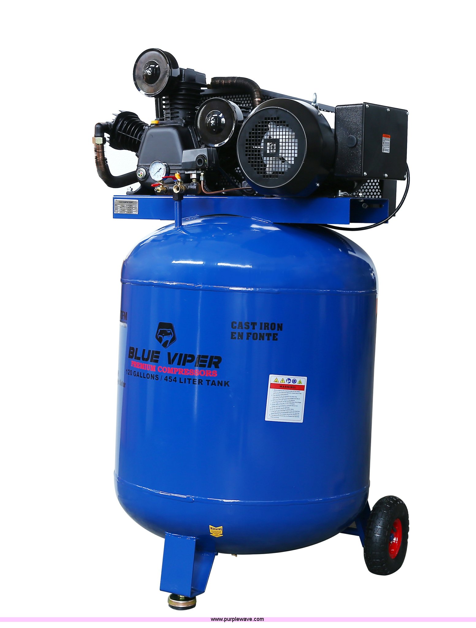 Blue Viper air compressor in Farmington, MN | Item G1592 sold | Purple Wave