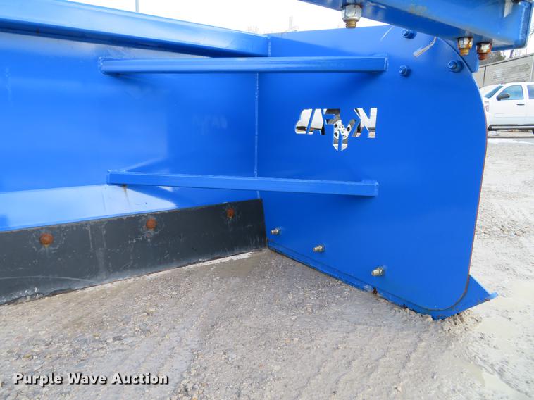 Kyfab 8'W snow pusher in Fenton, MO | Item EV9582 sold | Purple Wave