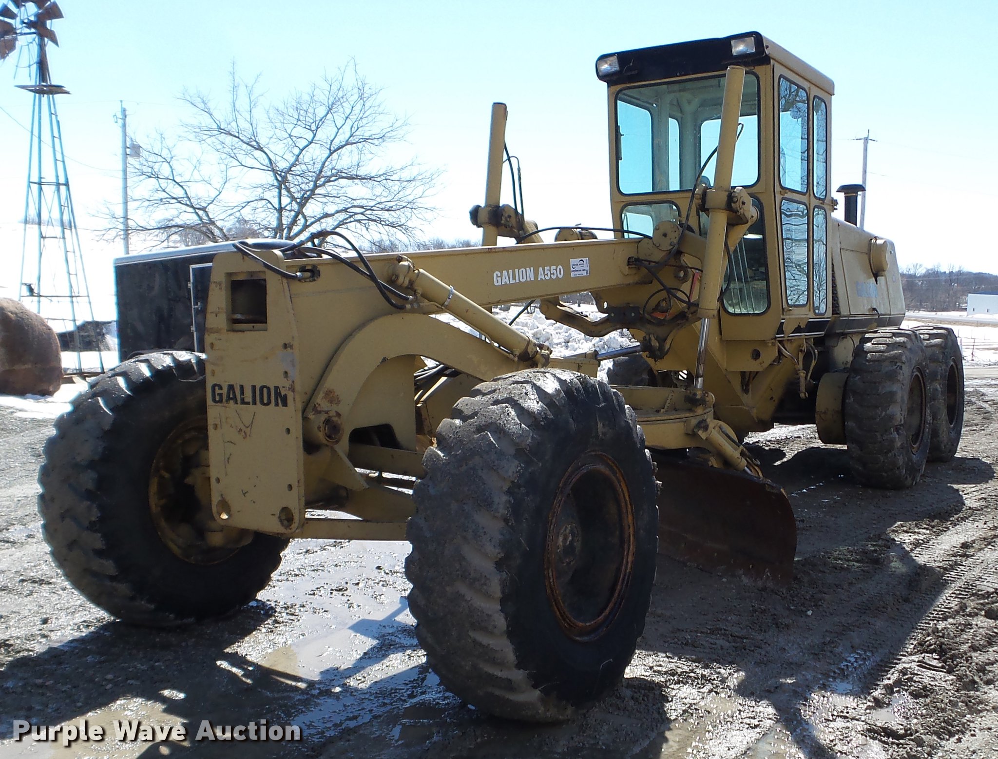 1987 Galion A550 motor grader in Red Oak, IA | Item DE7617 sold ...