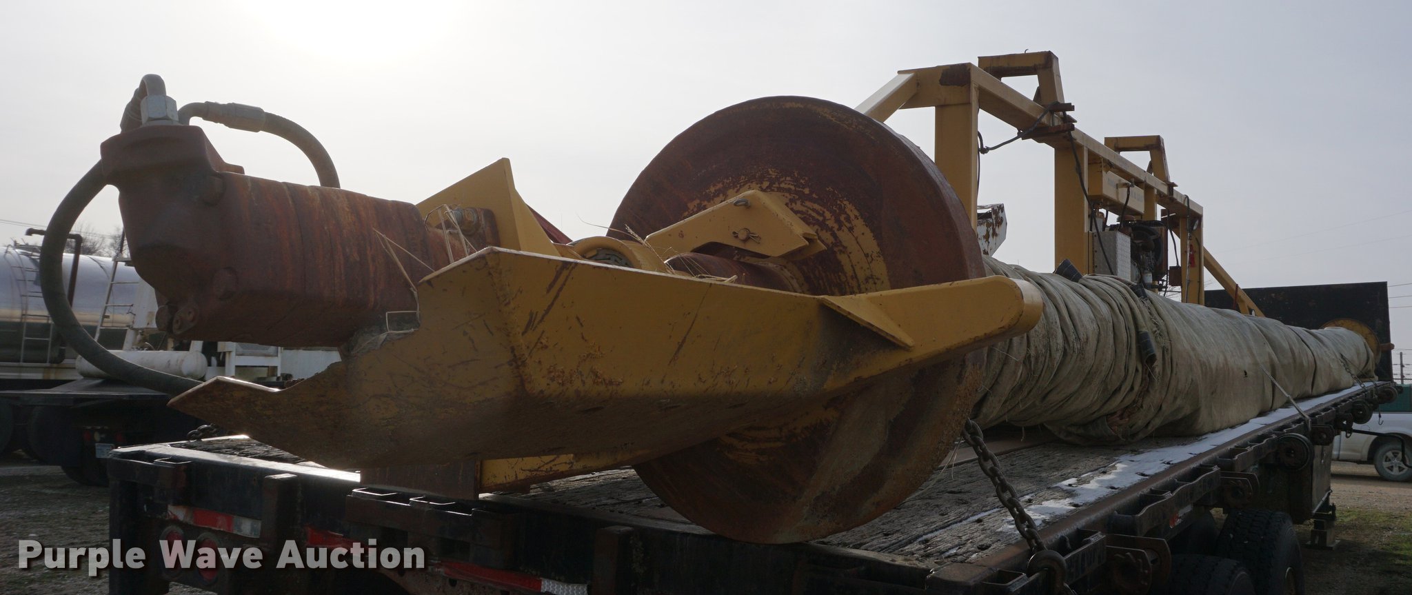 Tarpomatic 40F tarp machine in Stilwell, KS | Item DF1708 sold | Purple ...