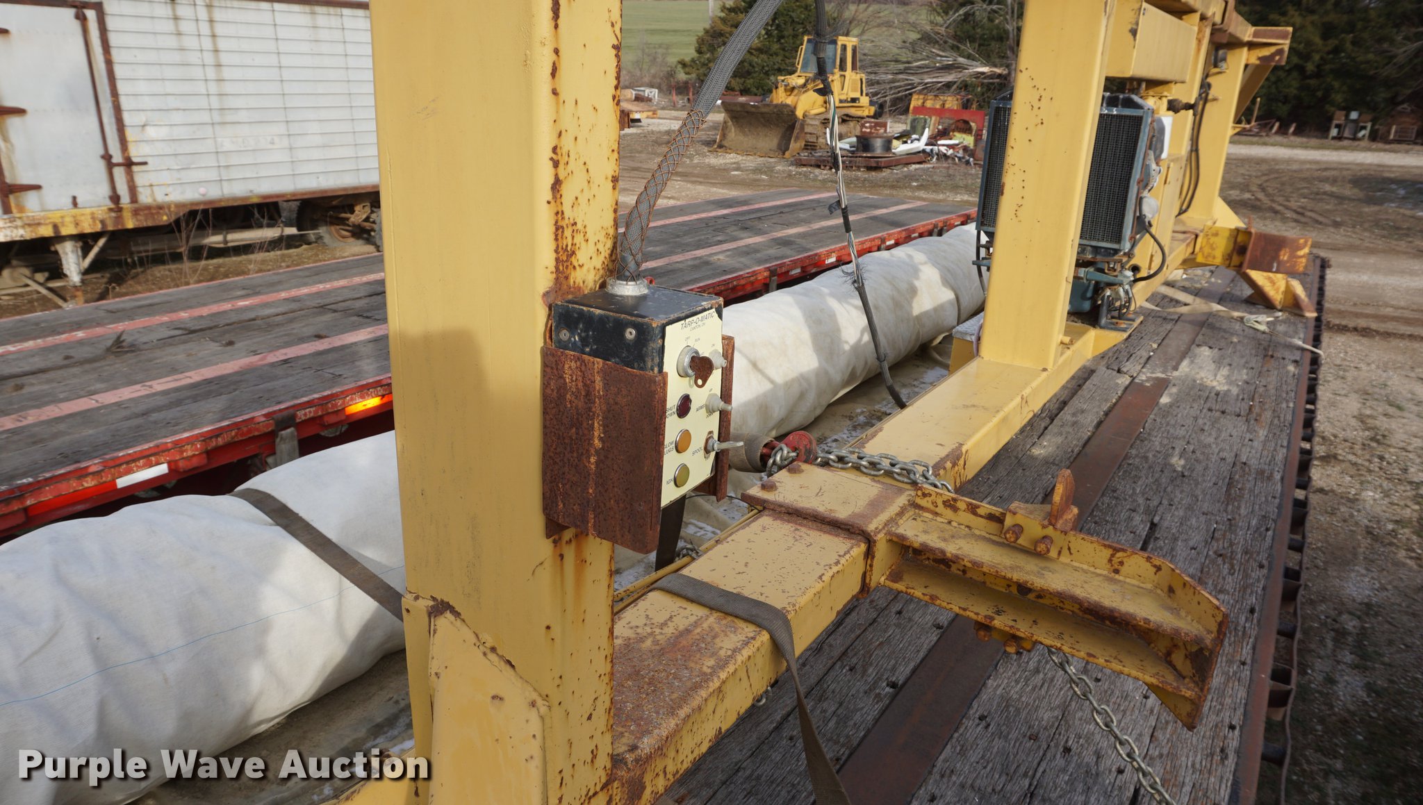 Tarpomatic 40F tarp machine in Stilwell, KS | Item DF1708 sold | Purple ...