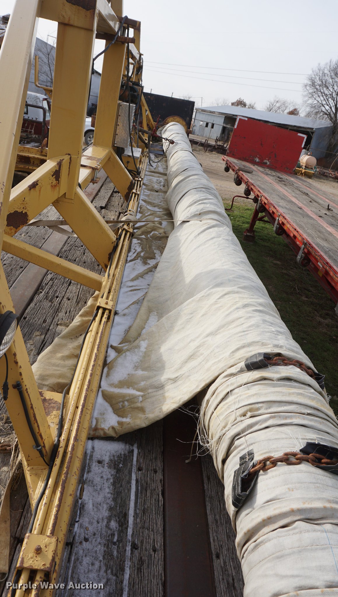 Tarpomatic 40F tarp machine in Stilwell, KS | Item DF1708 sold | Purple ...